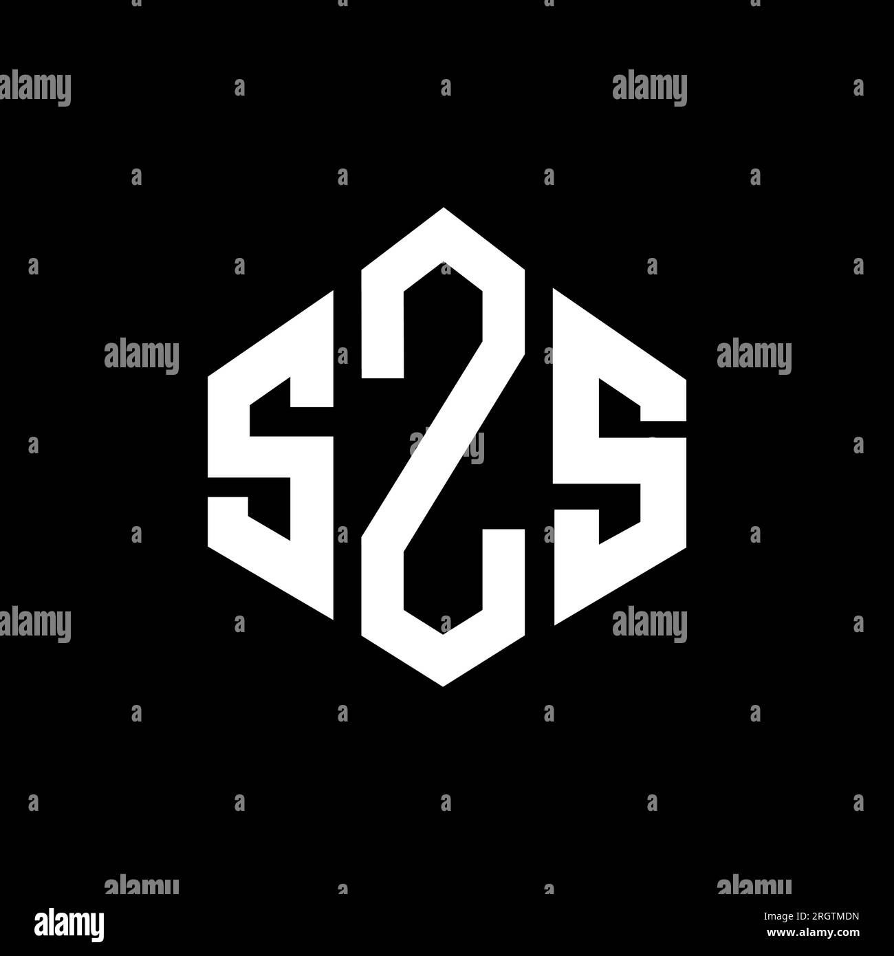 Szs hexagon logo hi-res stock photography and images - Alamy