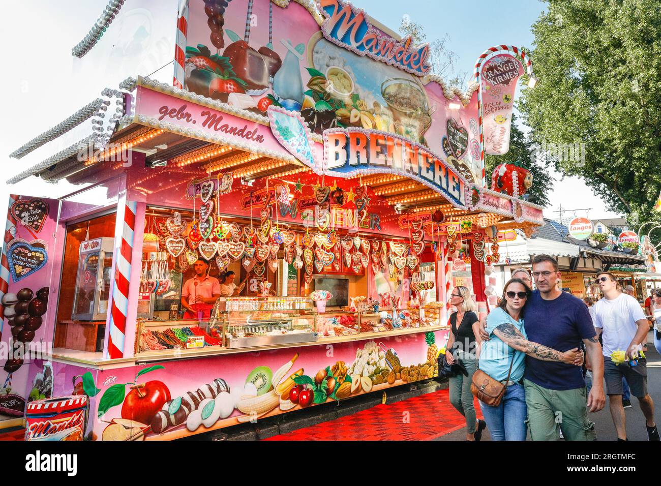 Herne, Germany. 11th Aug, 2023. Cranger Kirmes funfair is one of the ...