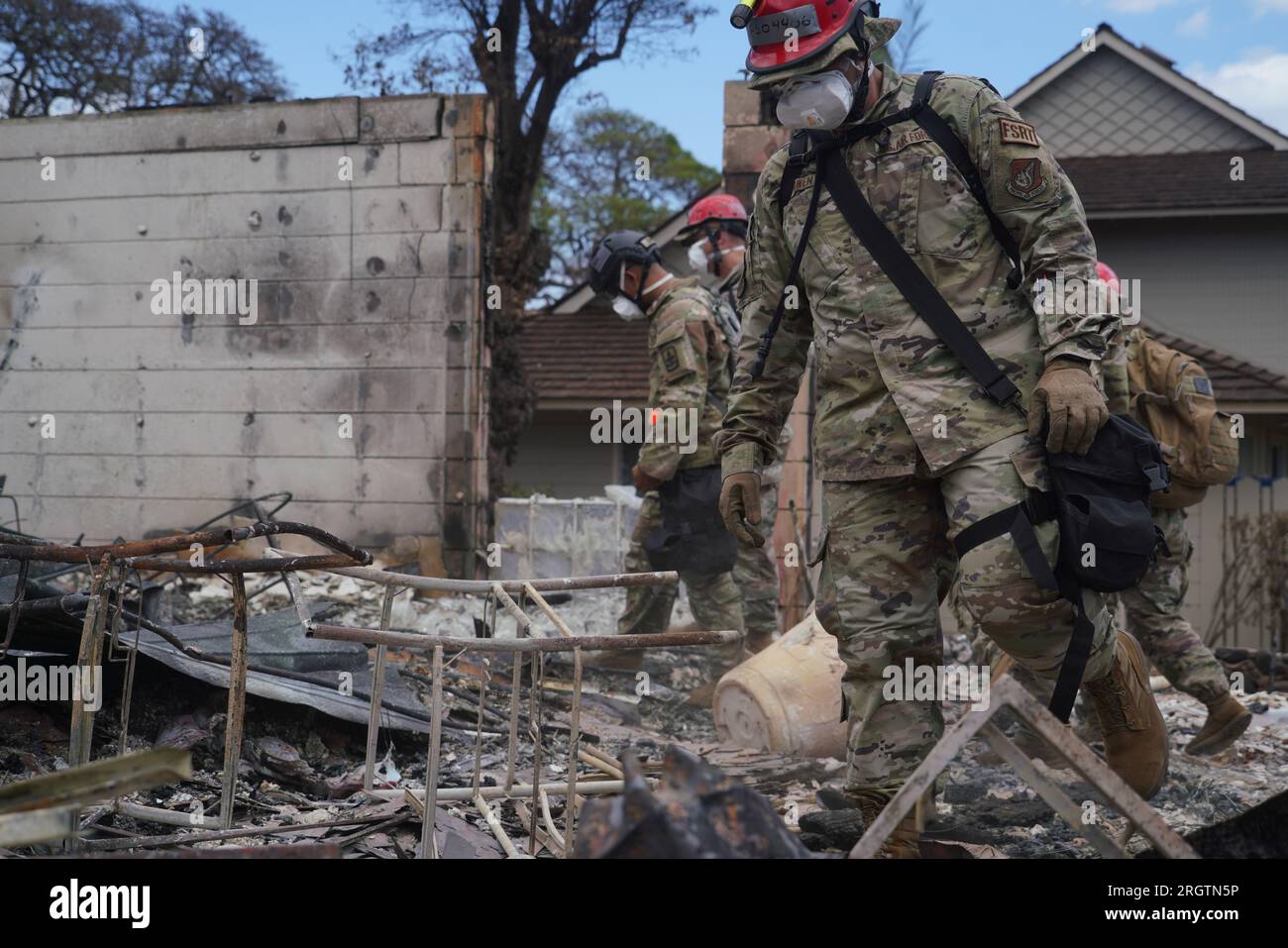 Lahaina, United States. 10th Aug, 2023. Hawaii Army National Guard SAR ...