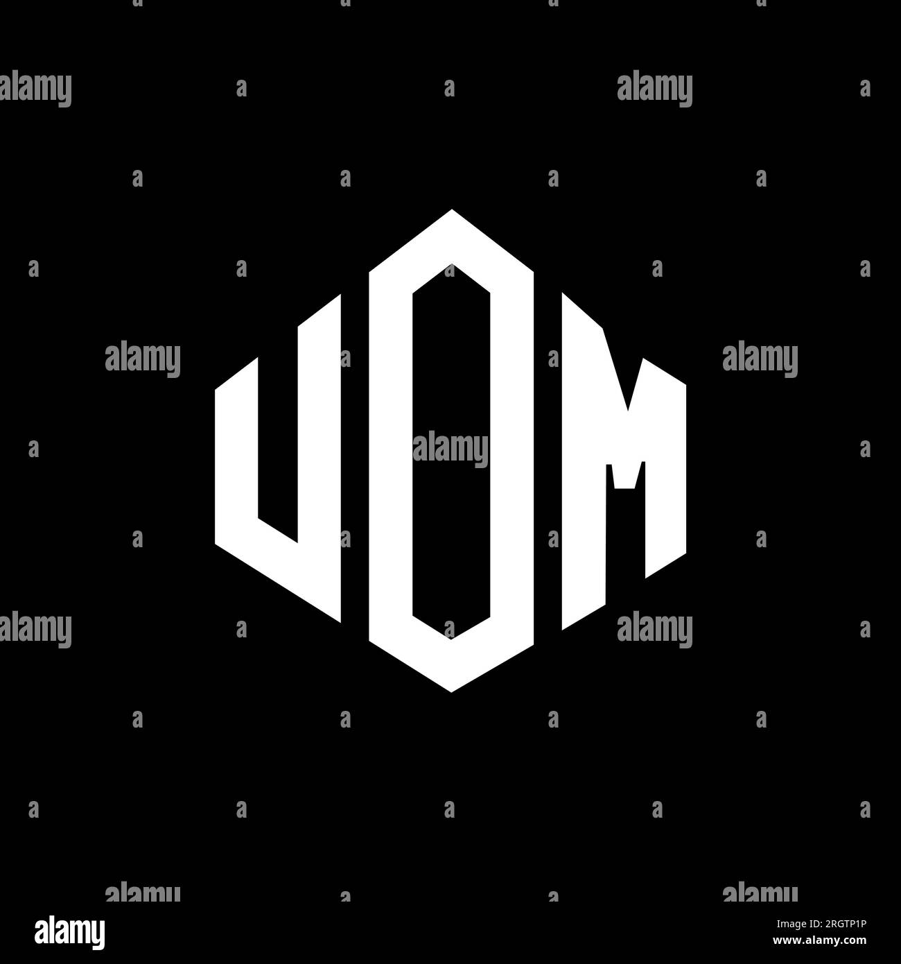 Uom logo design hi-res stock photography and images - Alamy