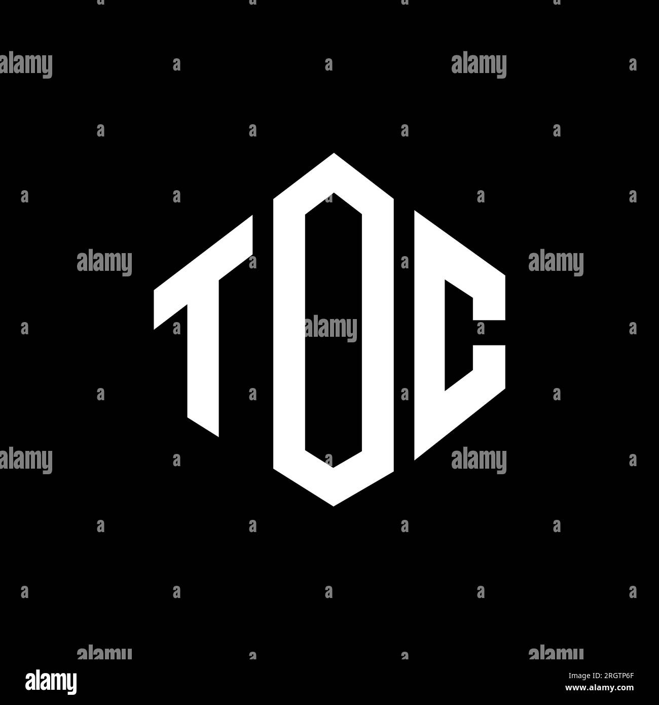 Toc hexagon Stock Vector Images - Alamy