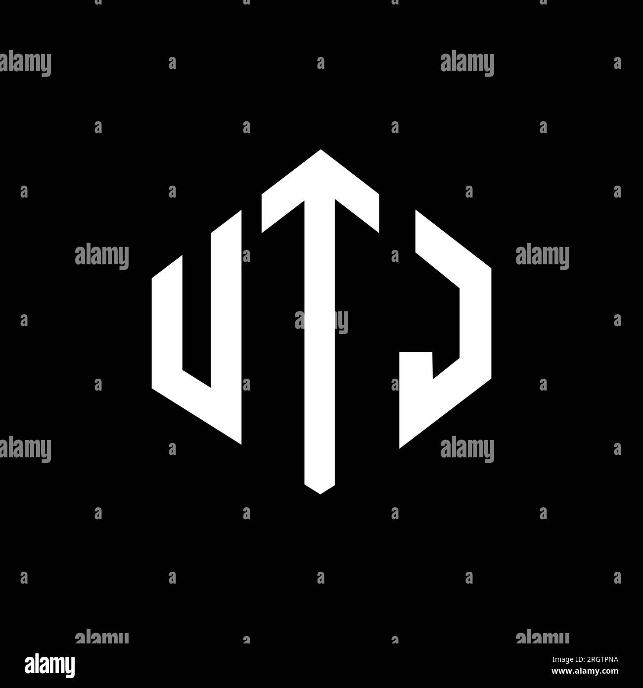 Utj letter Stock Vector Images - Alamy