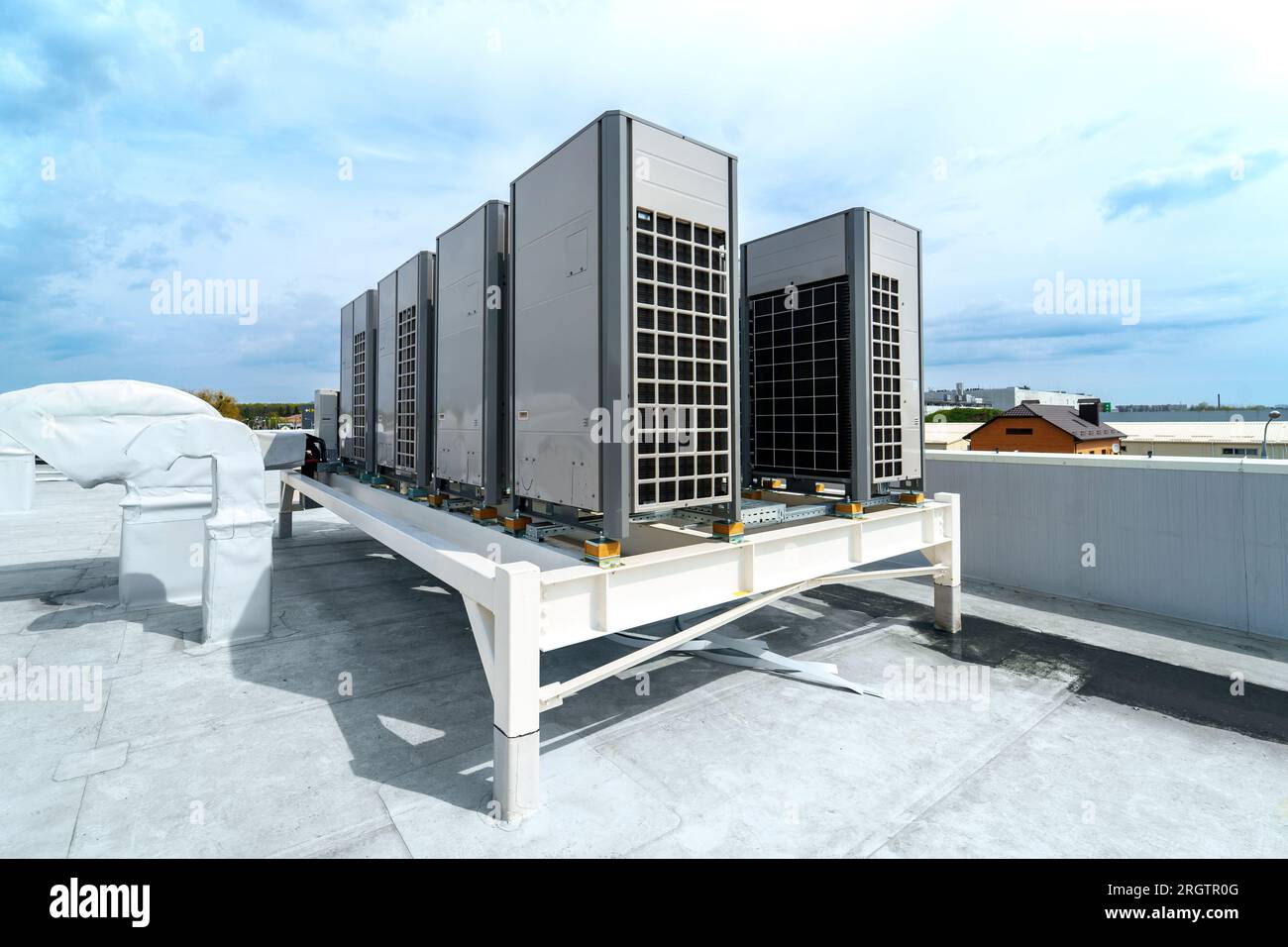 Multizone air conditioning and ventilation system Stock Photo - Alamy