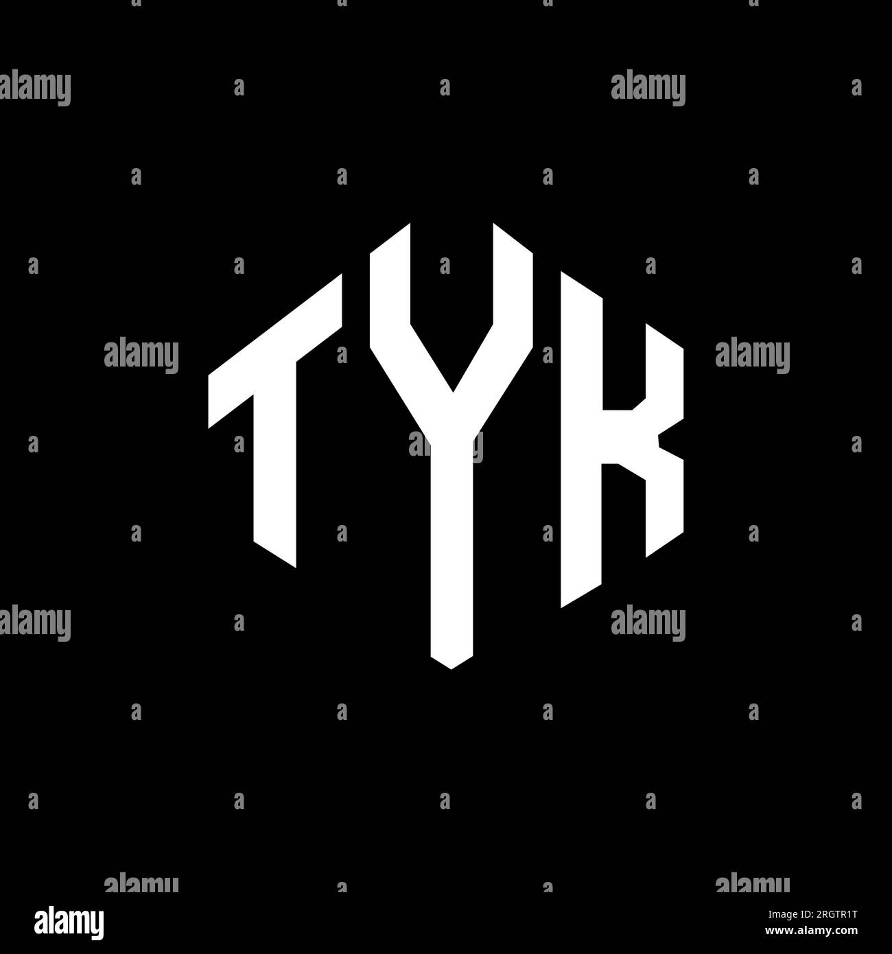 TYK letter logo design with polygon shape. TYK polygon and cube shape ... TYK letter logo design with polygon shape. TYK polygon and cube shape ...