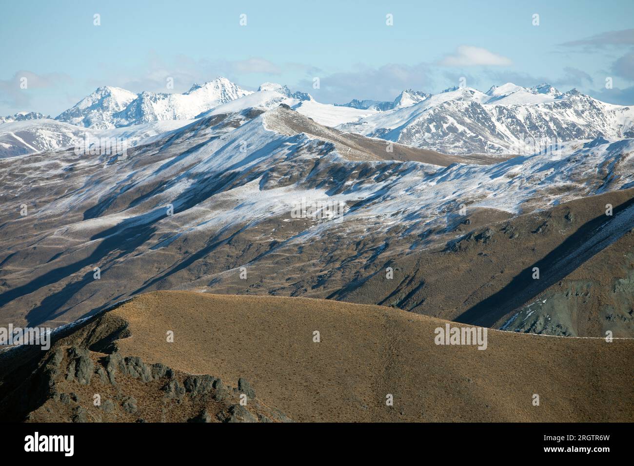 Winter in Central Otago, New Zealand Stock Photo - Alamy