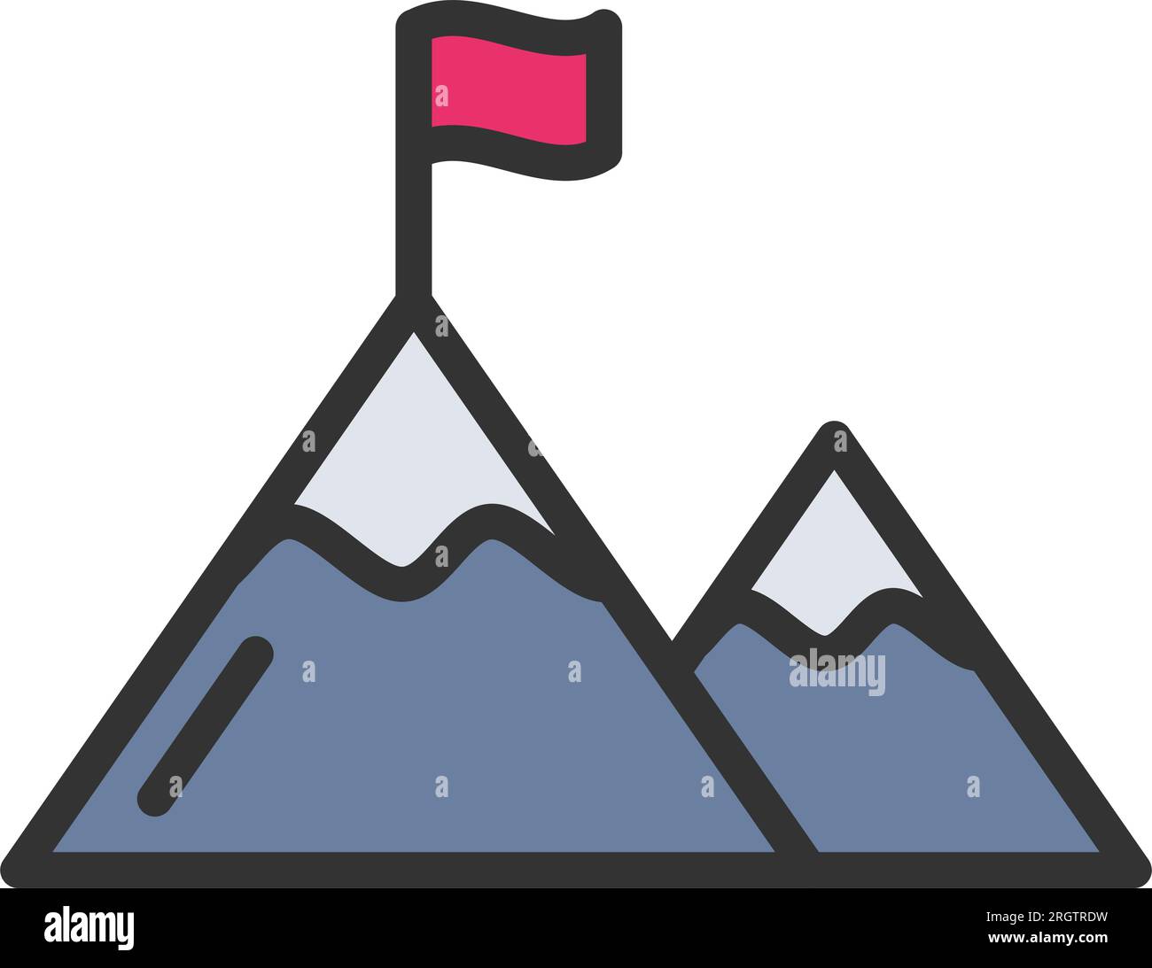 Mission Icon image. Suitable for mobile application Stock Vector Image ...