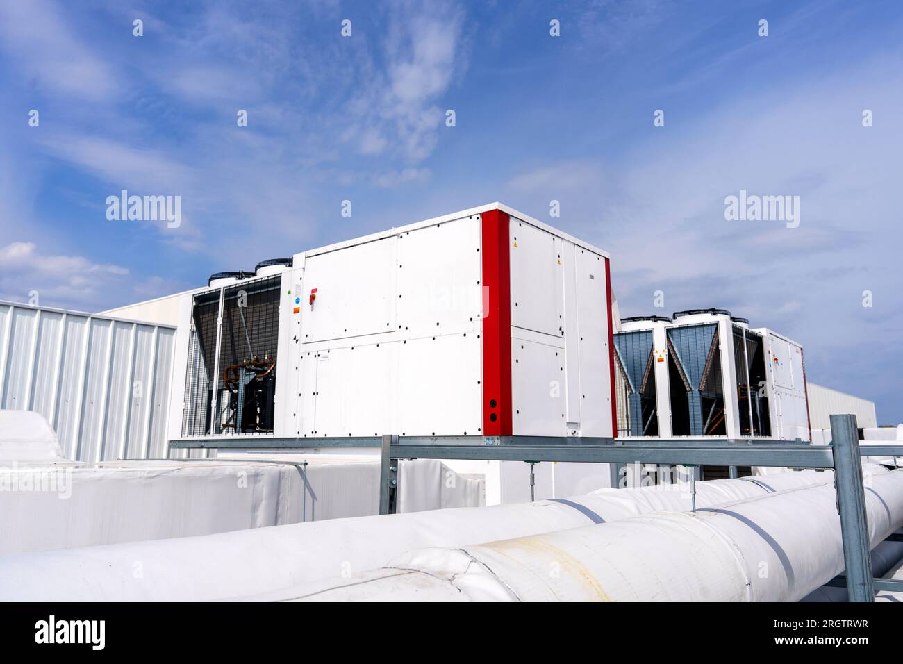 Multizone air conditioning and ventilation system Stock Photo - Alamy