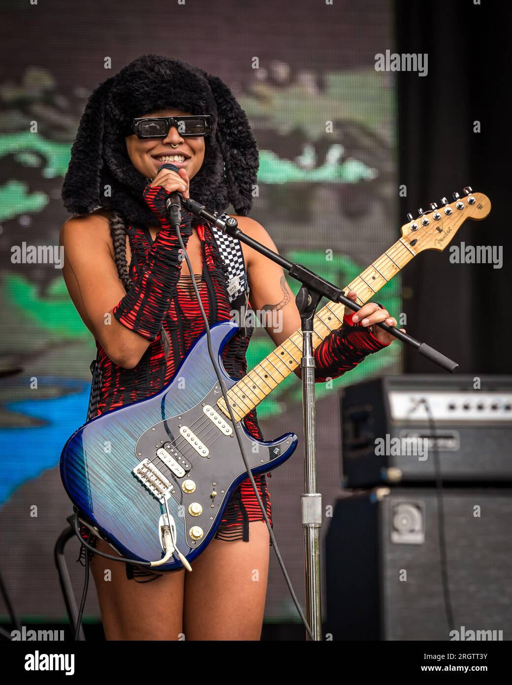 San Francisco, USA. 11th Aug, 2023. King Isis performs on the Panhandle ...