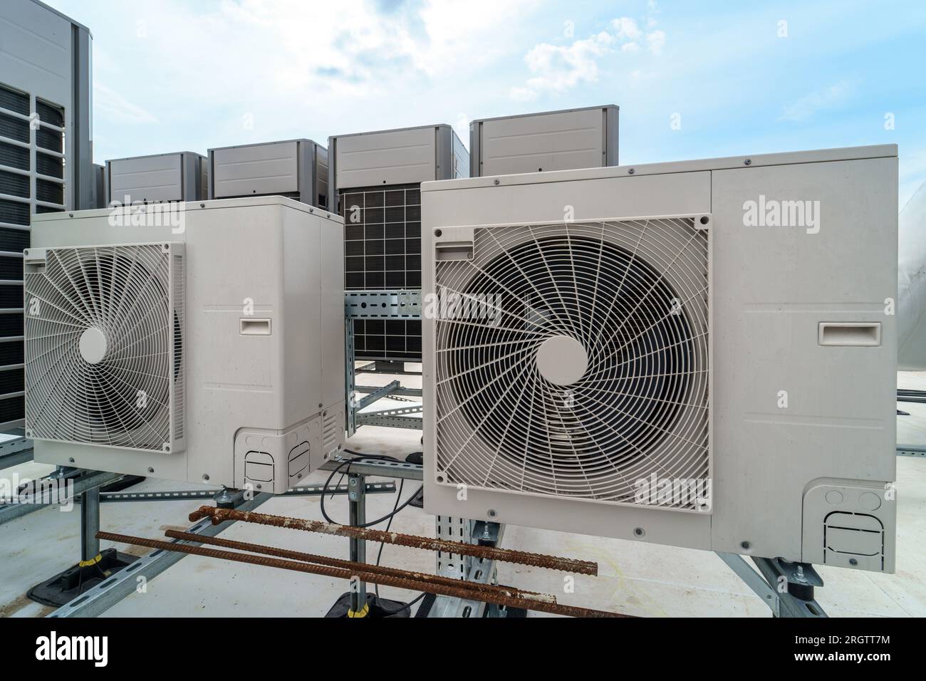 Multizone air conditioning and ventilation system Stock Photo - Alamy