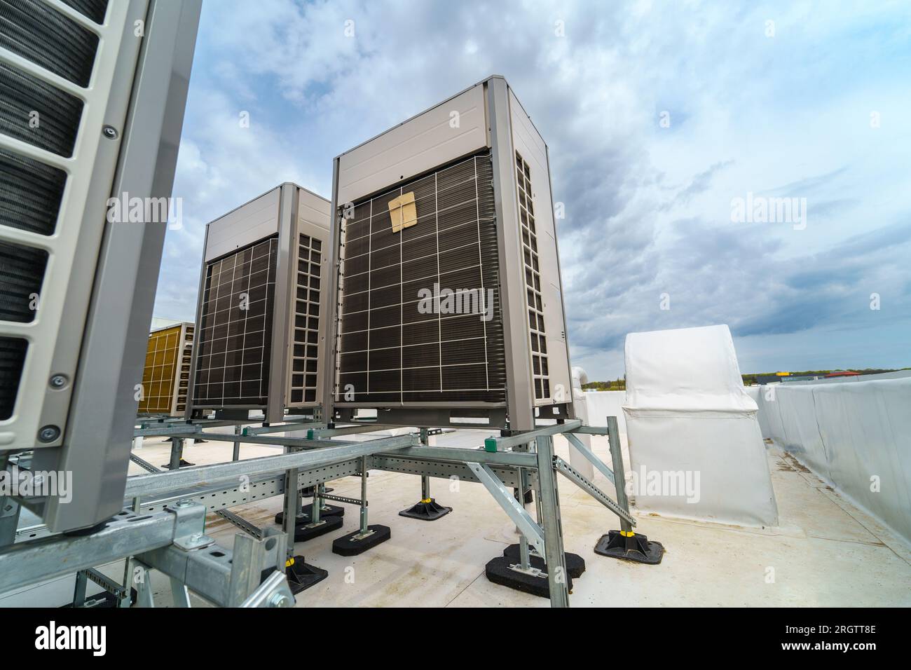 Multizone air conditioning and ventilation system Stock Photo - Alamy