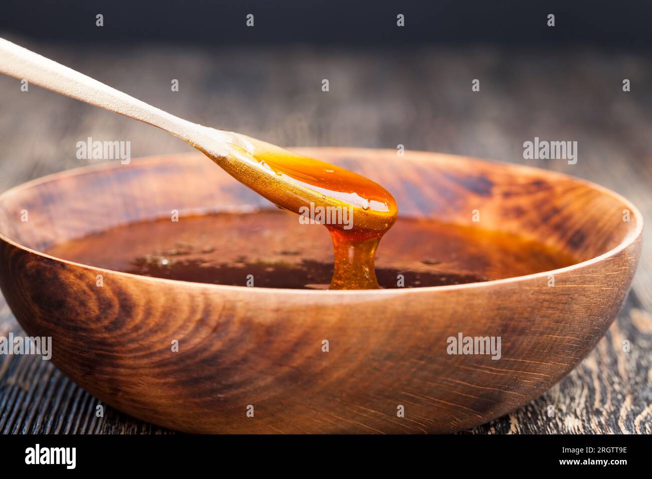 natural viscous honey, which is produced by honey bees, honey is ...