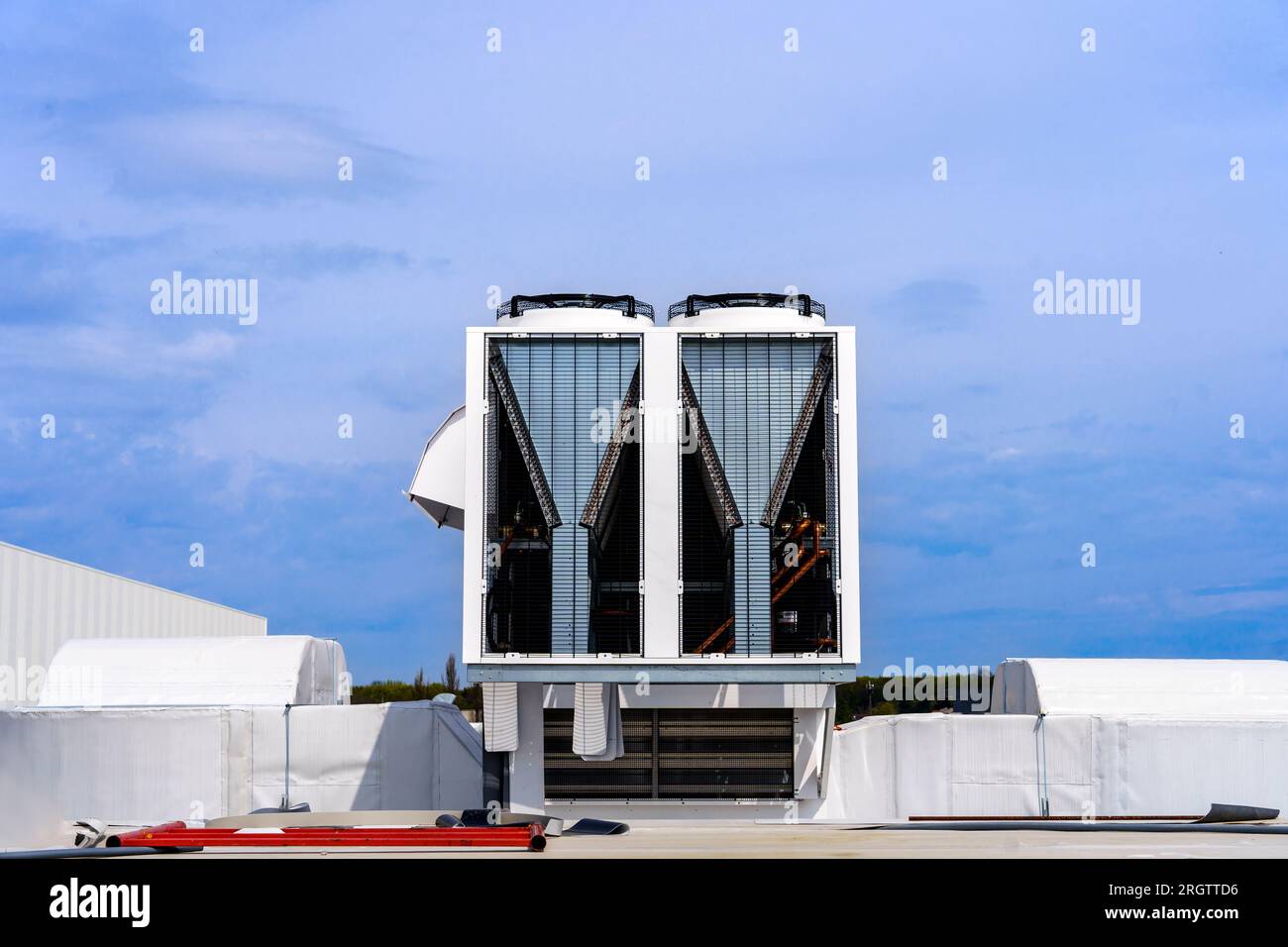 Multizone air conditioning and ventilation system Stock Photo - Alamy