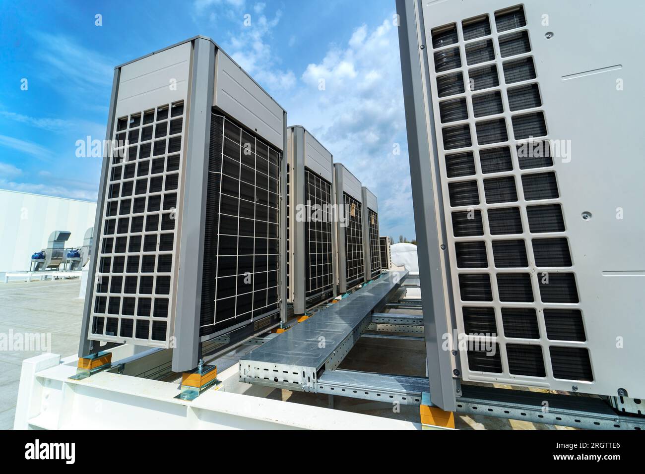 Multizone air conditioning and ventilation system Stock Photo - Alamy