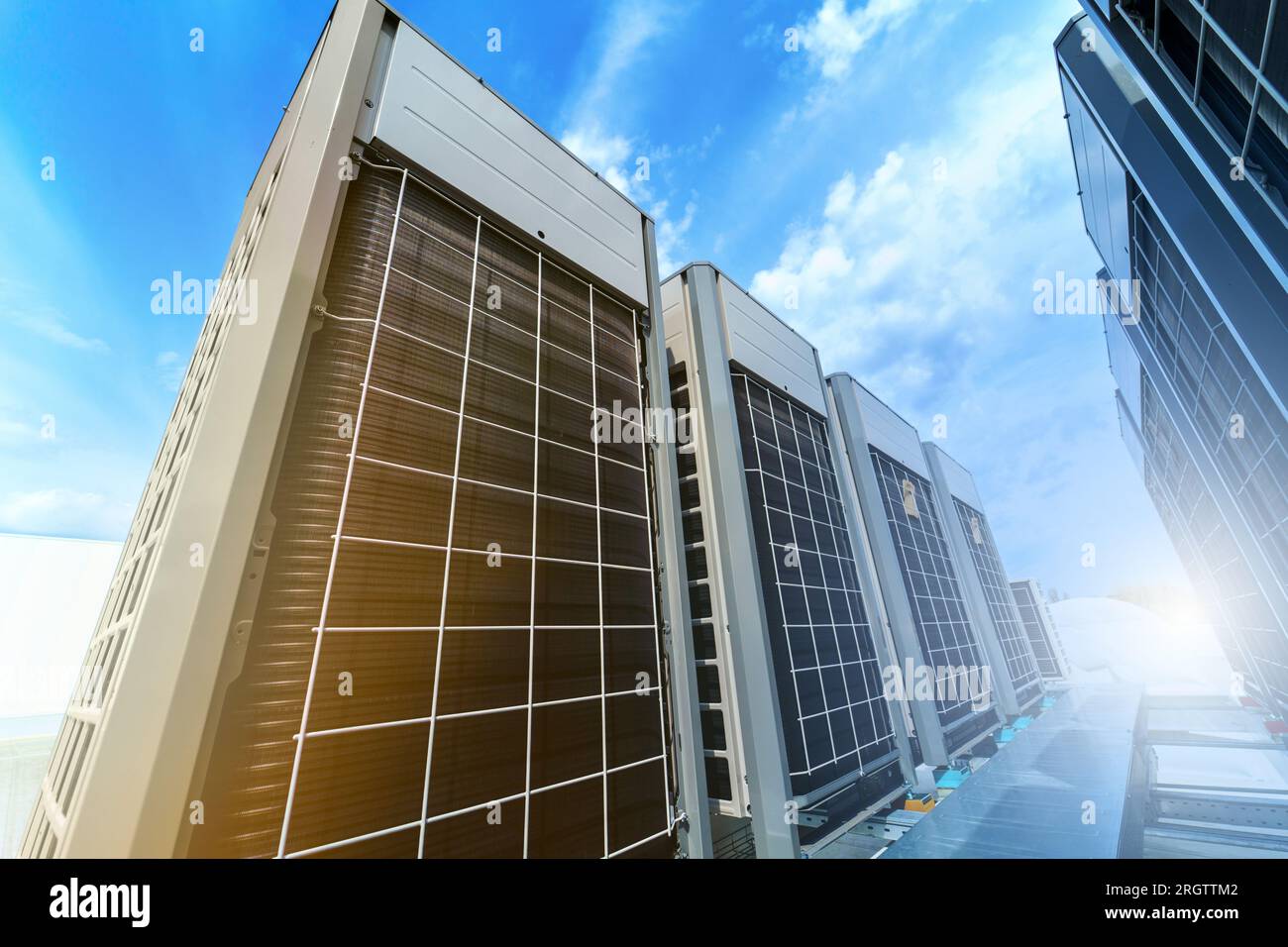 Multizone air conditioning and ventilation system Stock Photo - Alamy