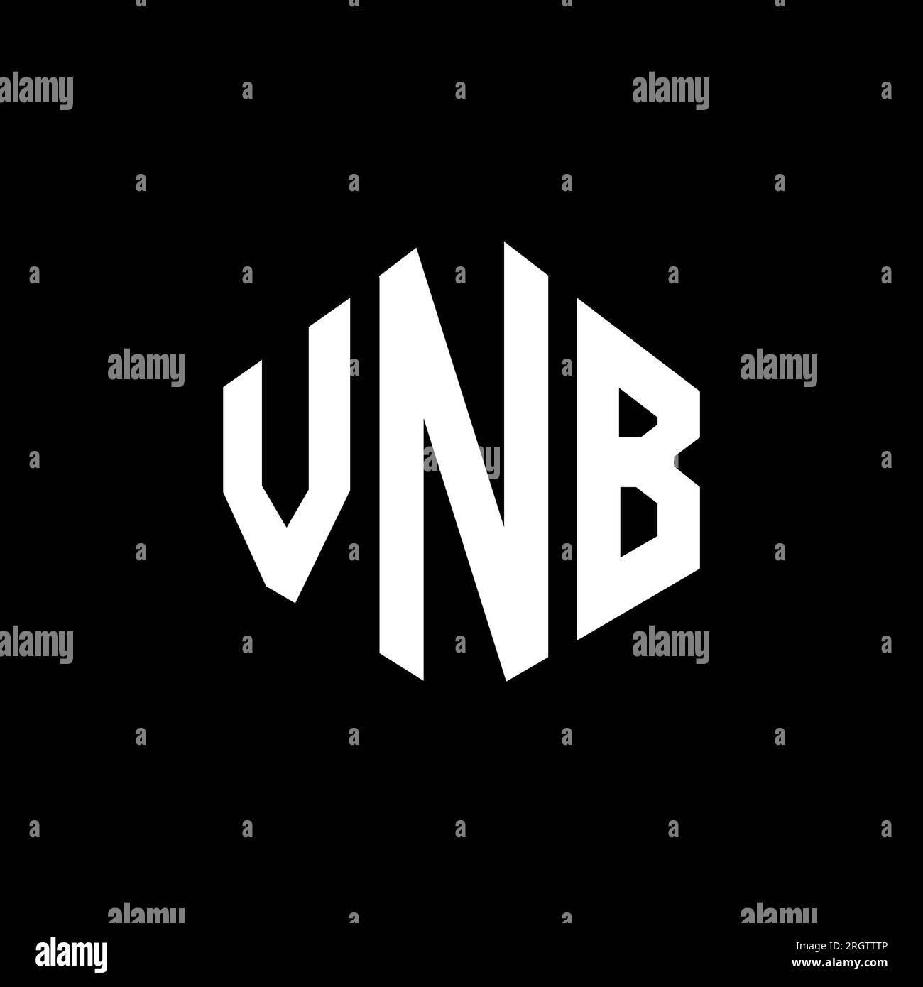 Vnb logo design hi-res stock photography and images - Alamy