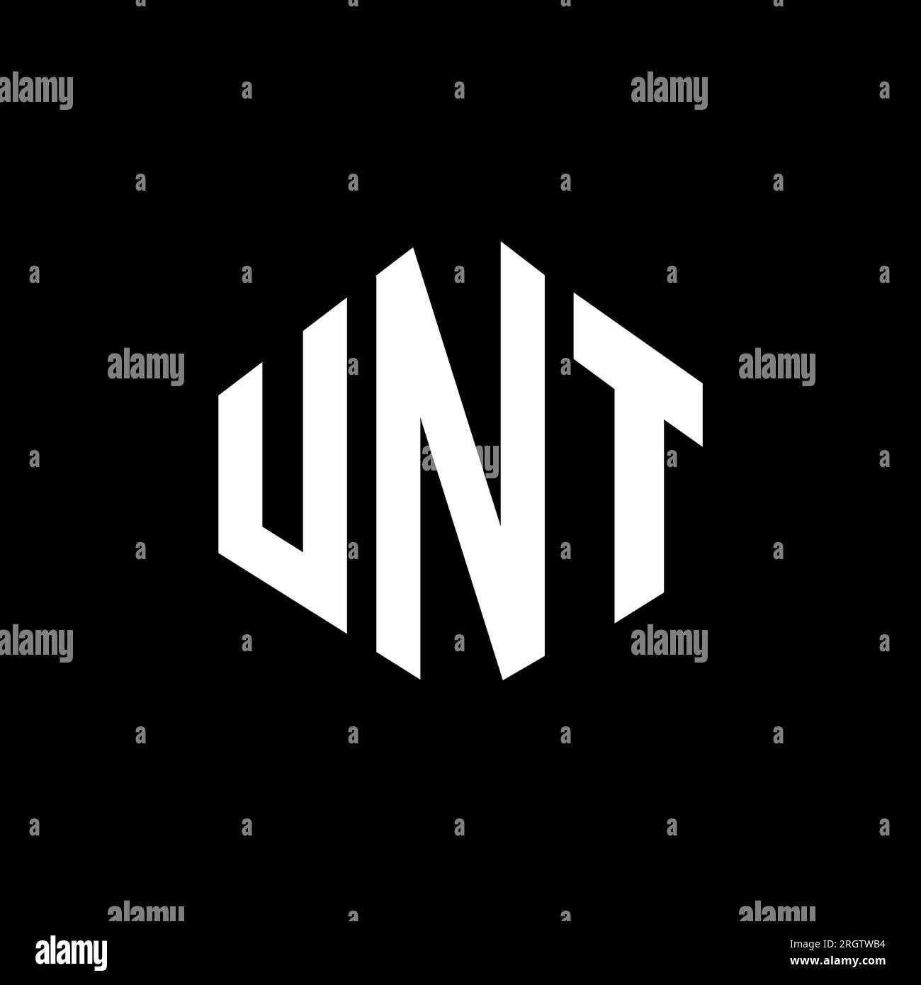 Unt logo design hi-res stock photography and images - Alamy