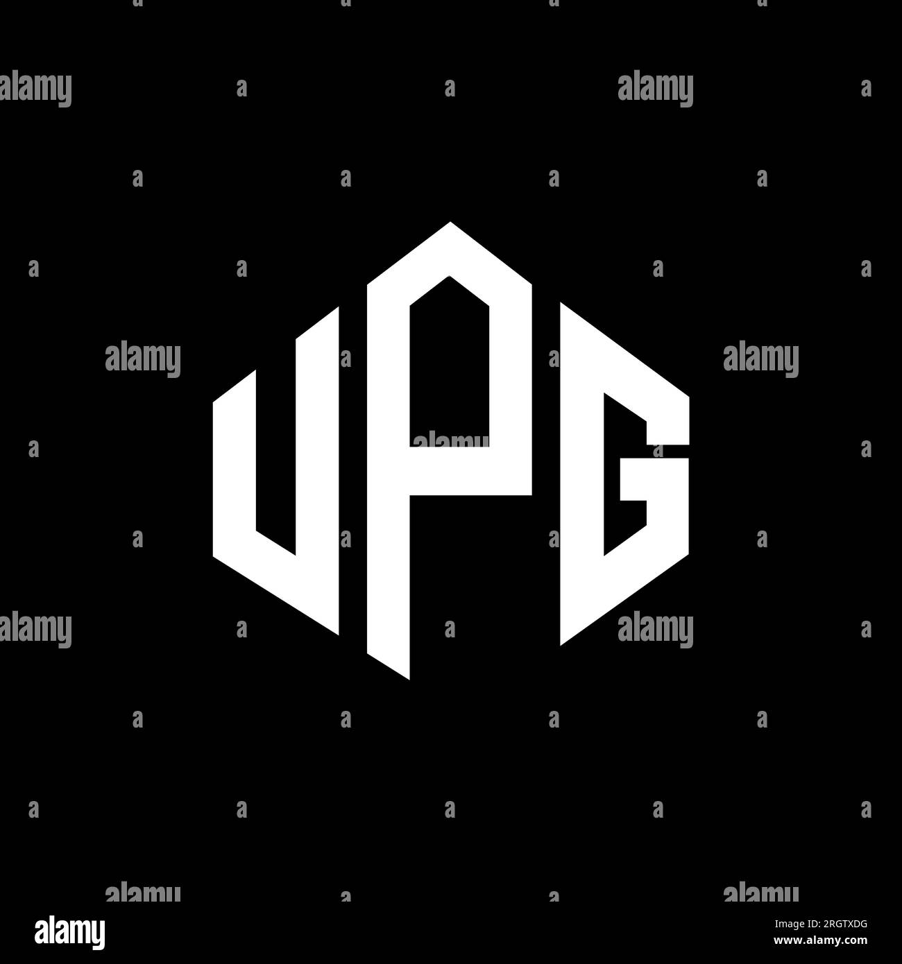 Upg logo design hi-res stock photography and images - Alamy