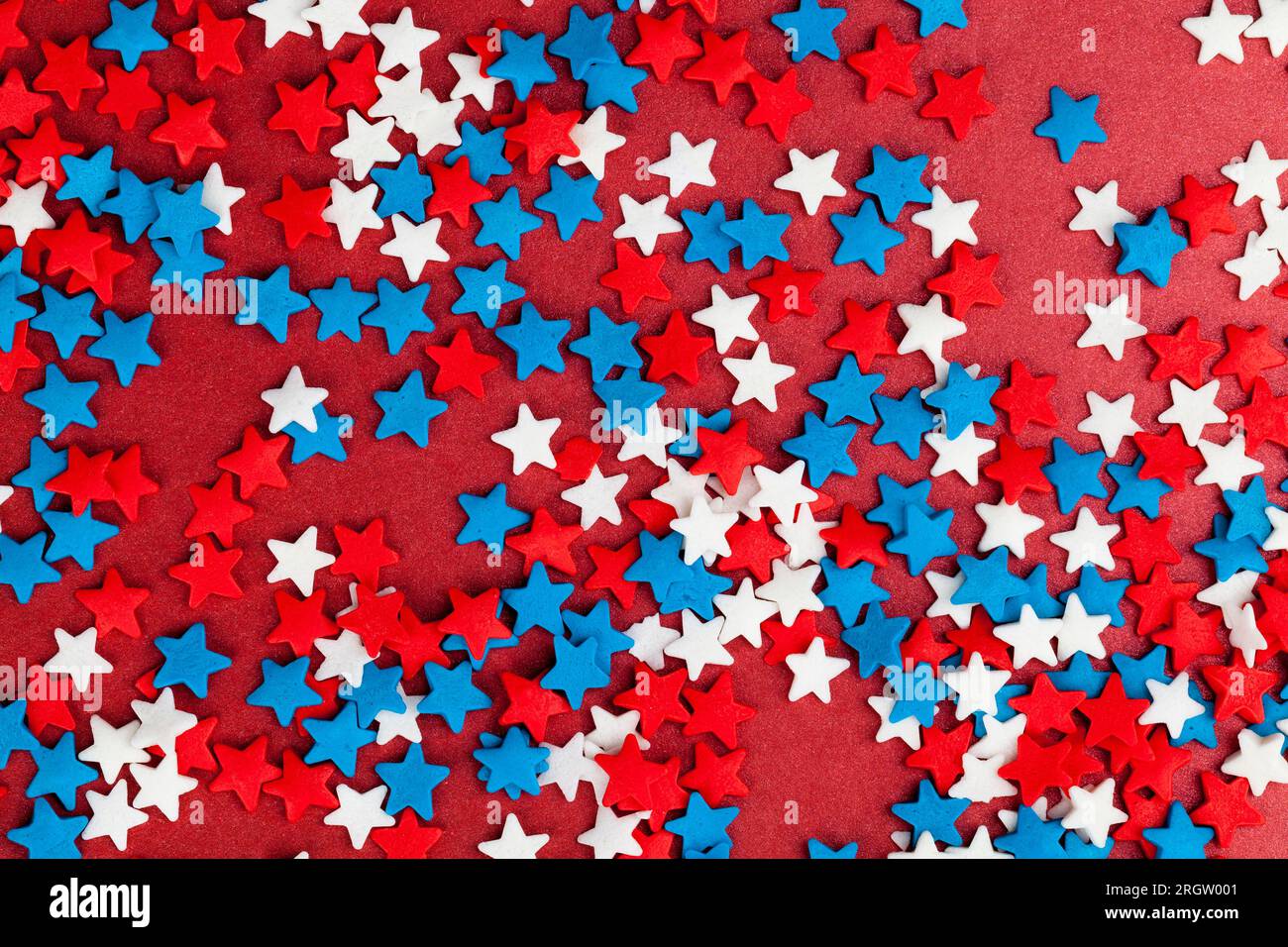 colorful star shaped candies for decorating cakes and desserts Stock ...
