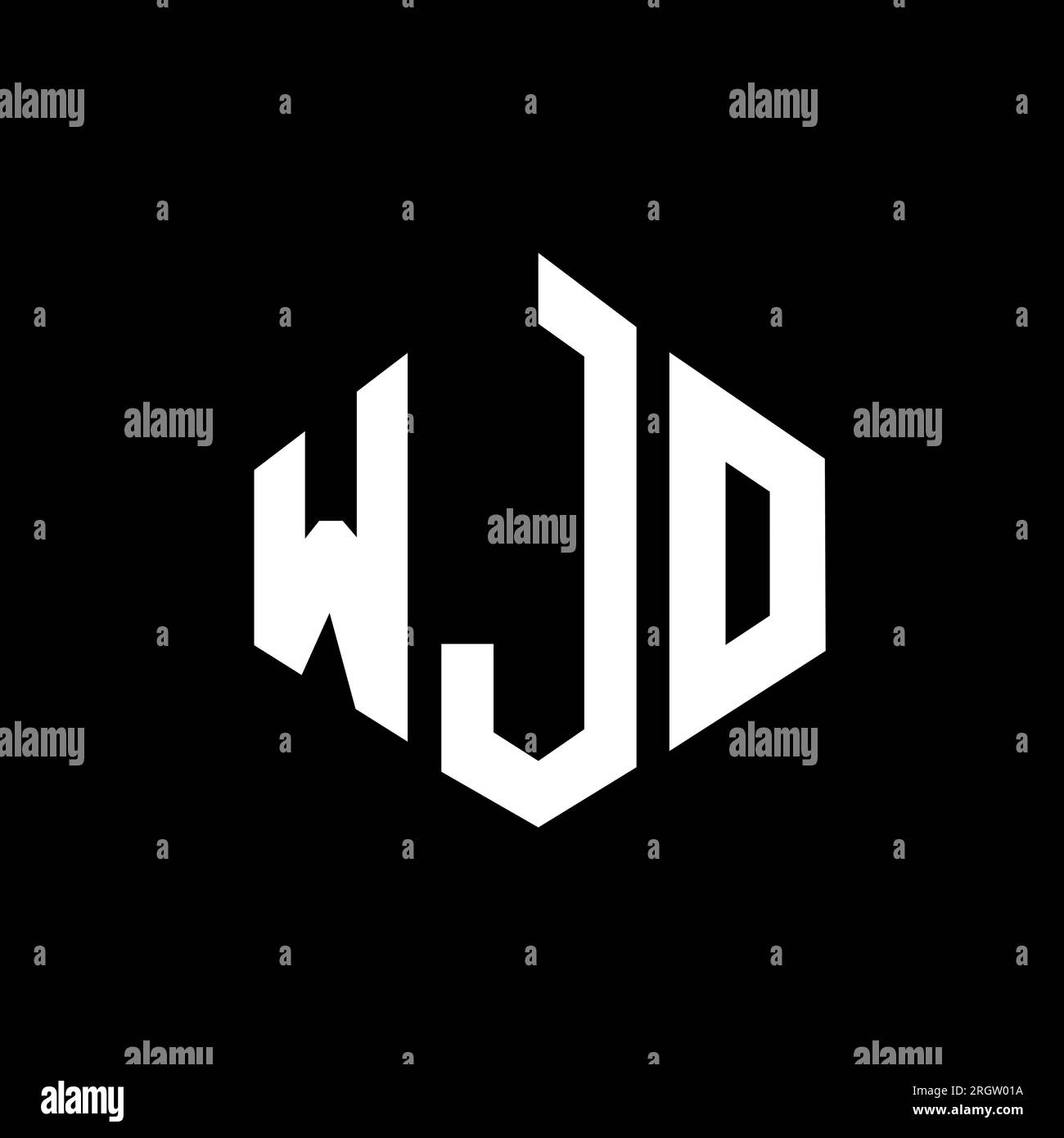 Wjo letter Stock Vector Images - Alamy