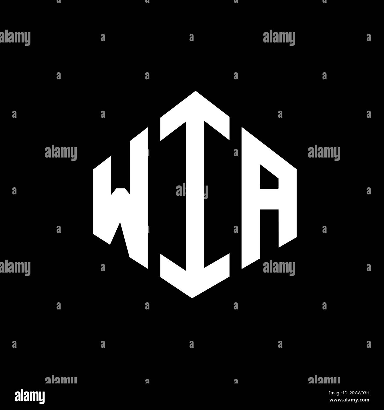 Wia monogram Stock Vector Images - Alamy
