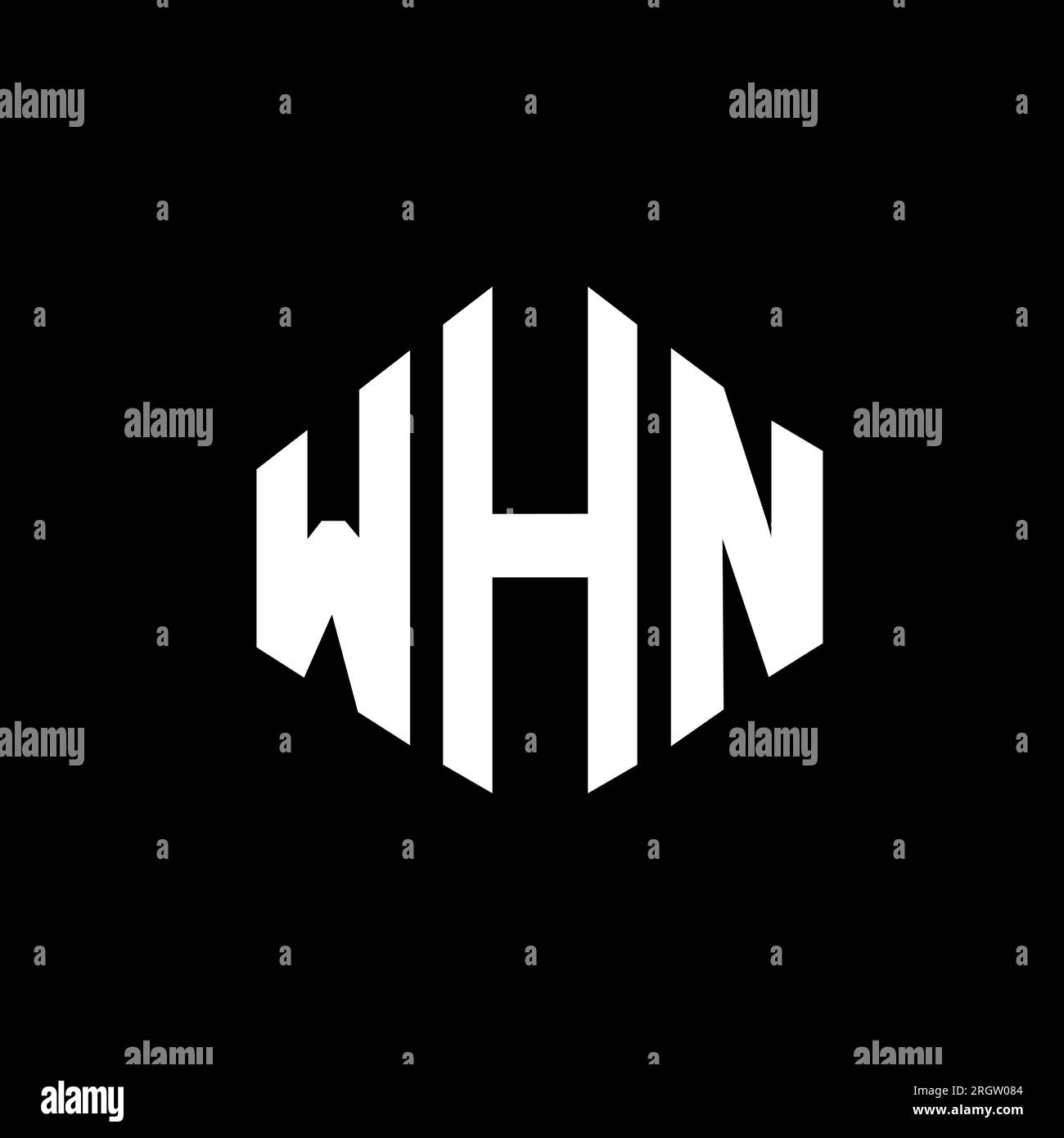Whn logo design hi-res stock photography and images - Alamy