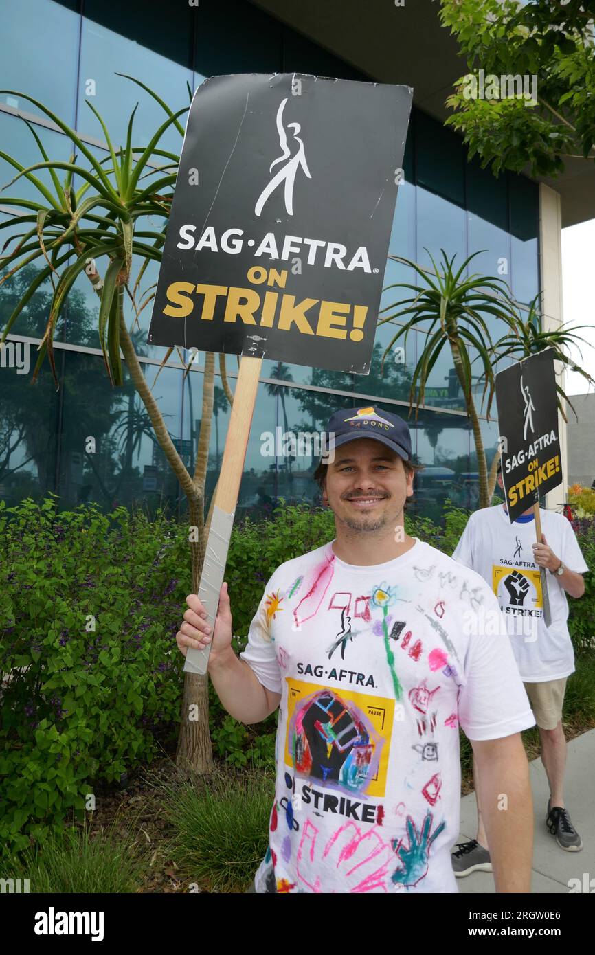 Los Angeles, California, USA 11th August 2023 Actor Jason Ritter ...