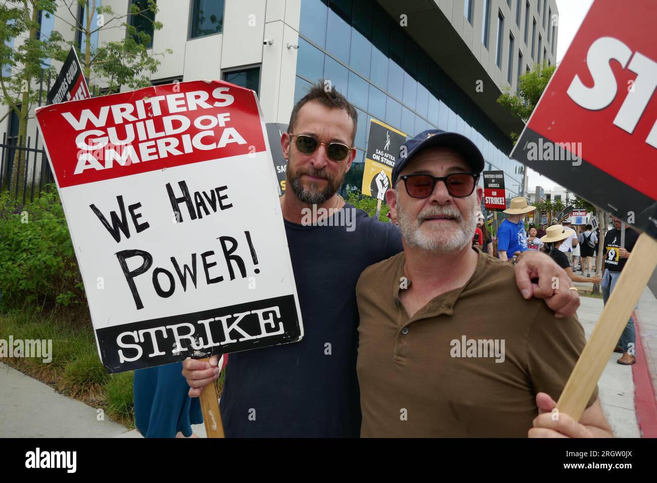 Los Angeles, California, USA 11th August 2023 Actor Noah Wyle and ...