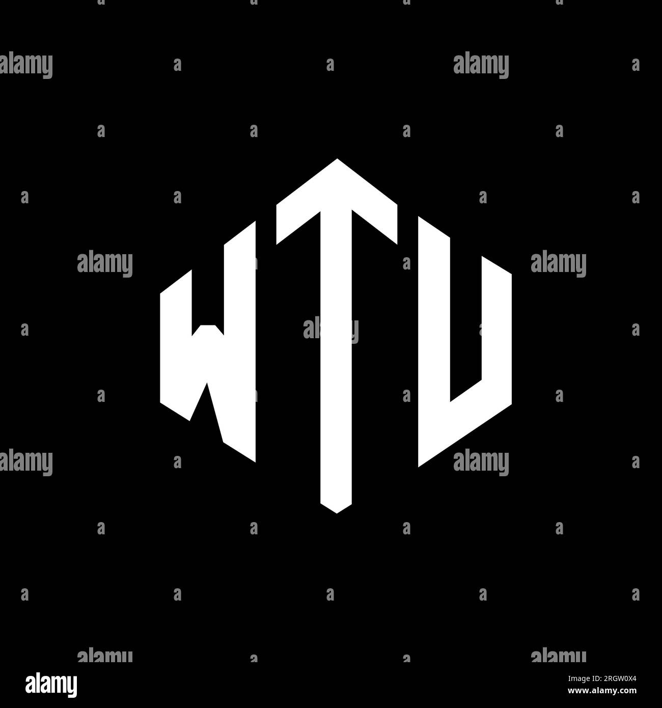 Wtu alphabet Stock Vector Images - Alamy