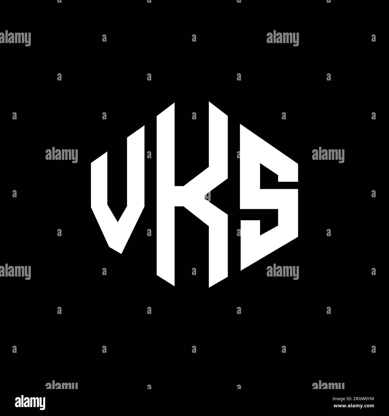 Vks logo design hi-res stock photography and images - Alamy