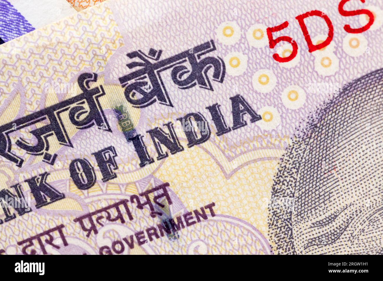 old indian cash with inscriptions for their identification, close up of ...