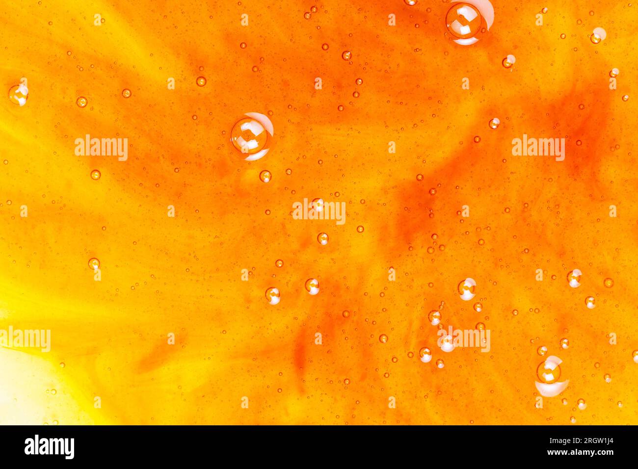 thick and sweet honey mixed from different types of honey of different ...