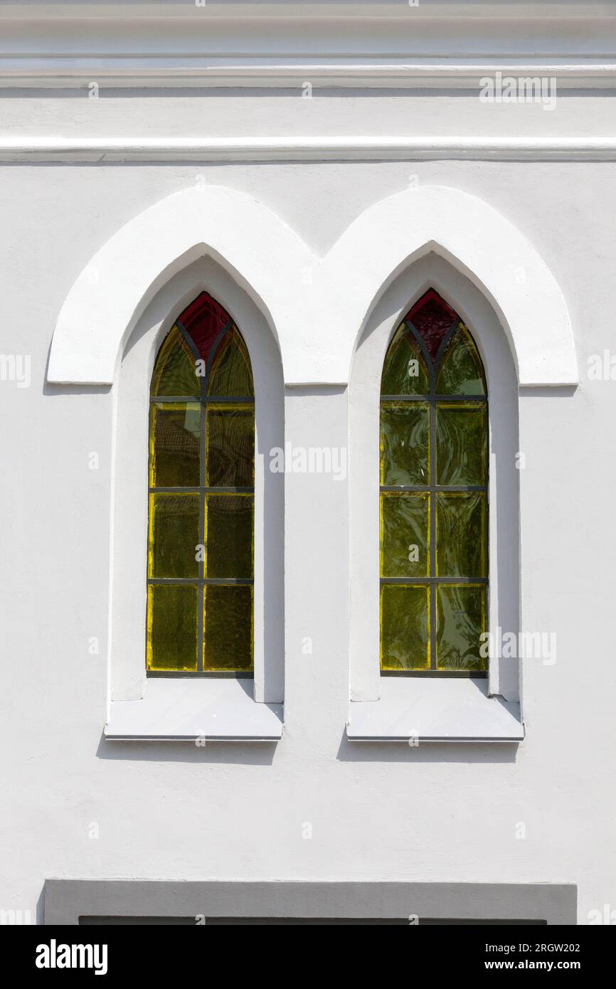 High arched windows hi-res stock photography and images - Alamy