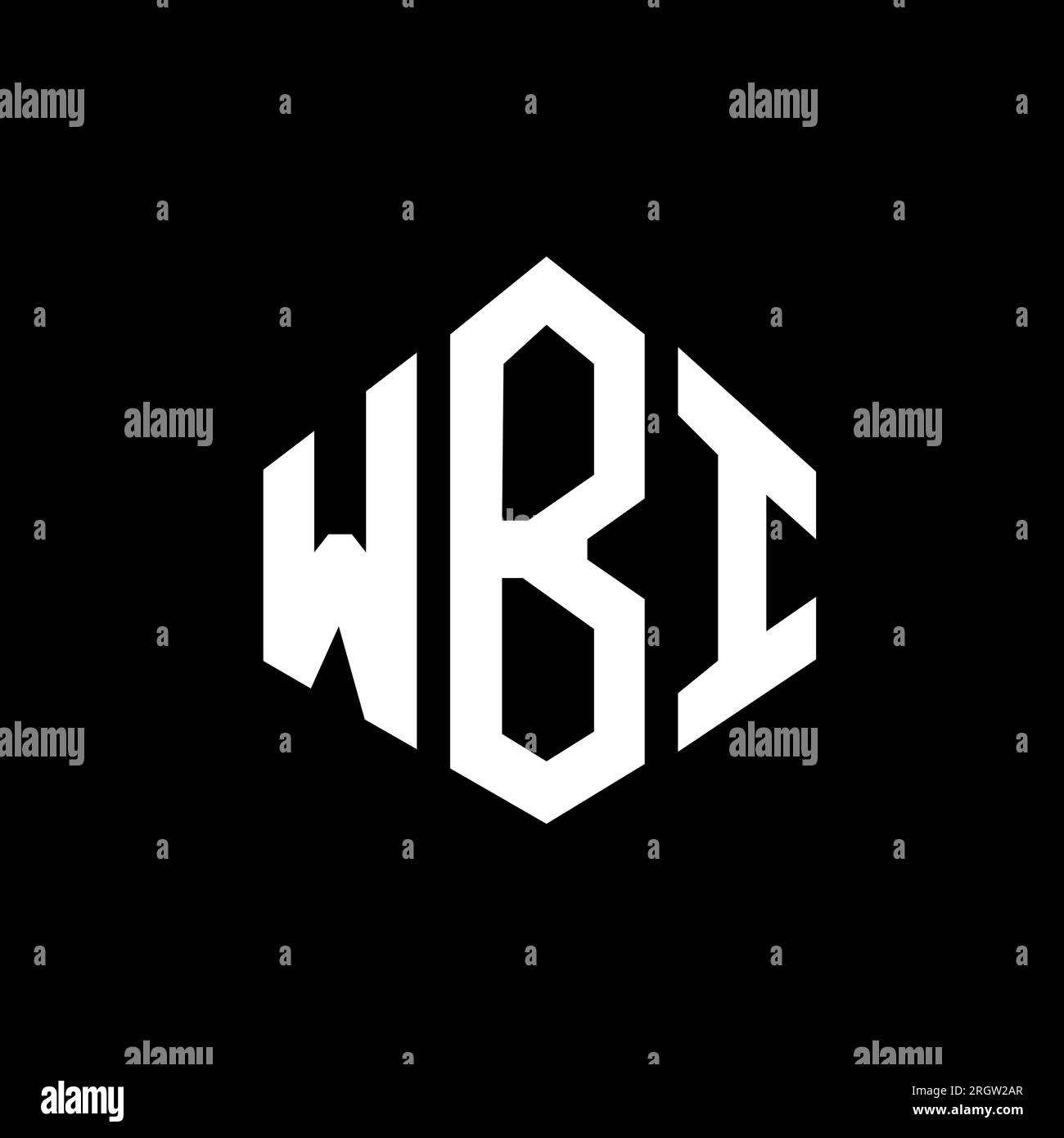 Wbi hexagon Stock Vector Images - Alamy