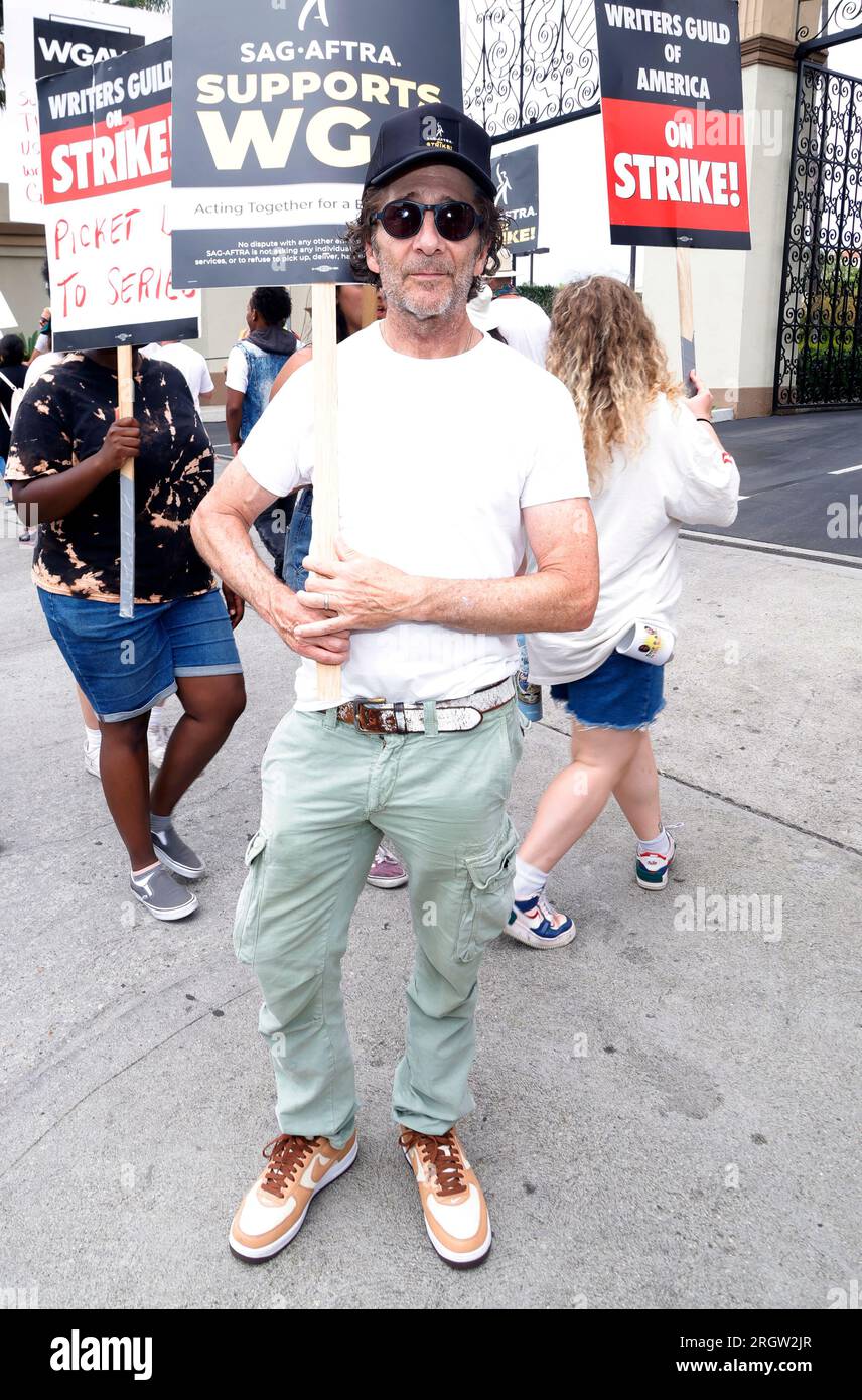 Hollywood, California, USA. 11th Aug, 2023. Leland Orser. SAG AFTRA-WGA ...
