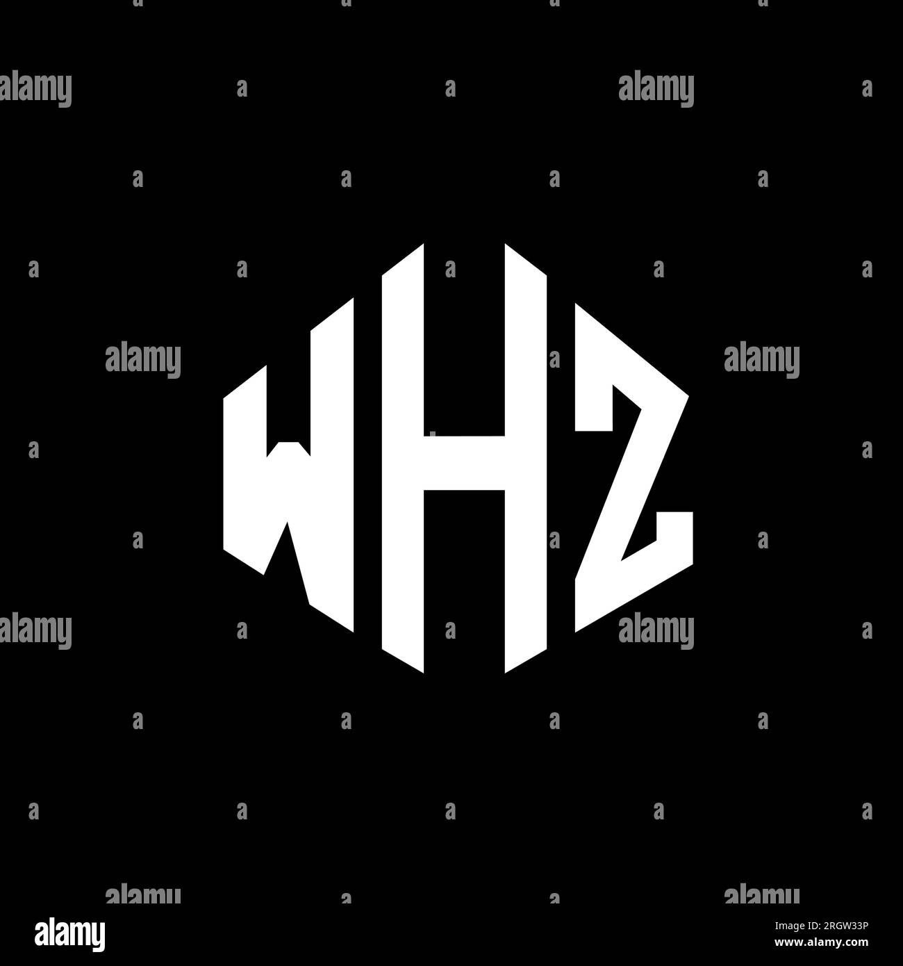 Whz logo design Black and White Stock Photos & Images - Alamy