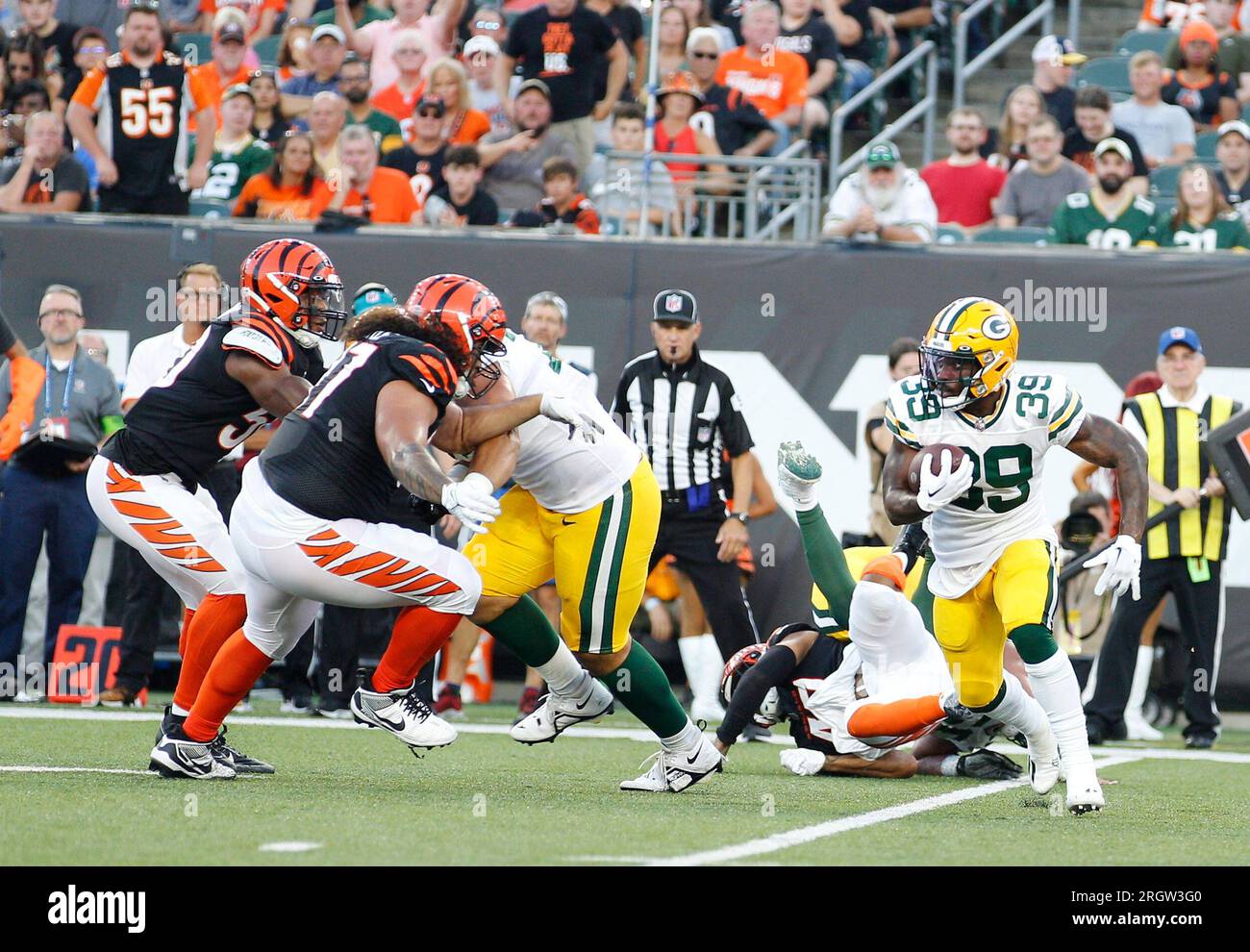 Tyler goodson packers hi-res stock photography and images - Alamy