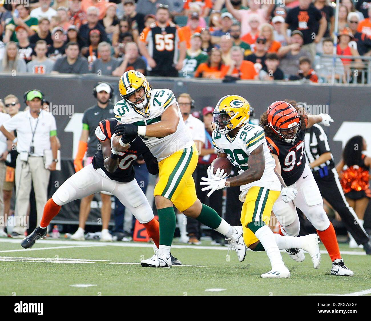 Tyler goodson packers hi-res stock photography and images - Alamy