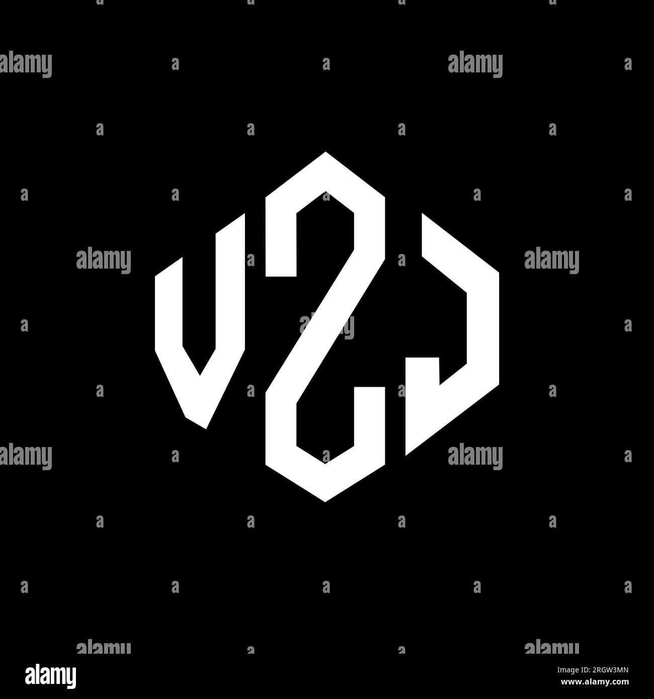 Vzj technology logo Stock Vector Images - Alamy
