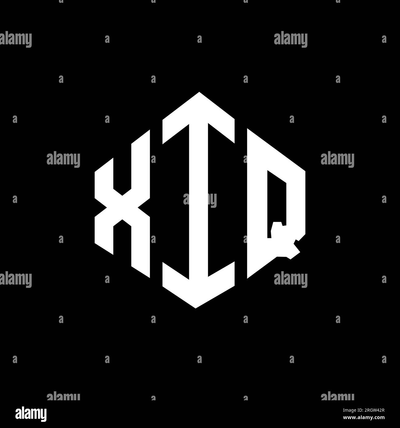 Xiq logo design hi-res stock photography and images - Alamy
