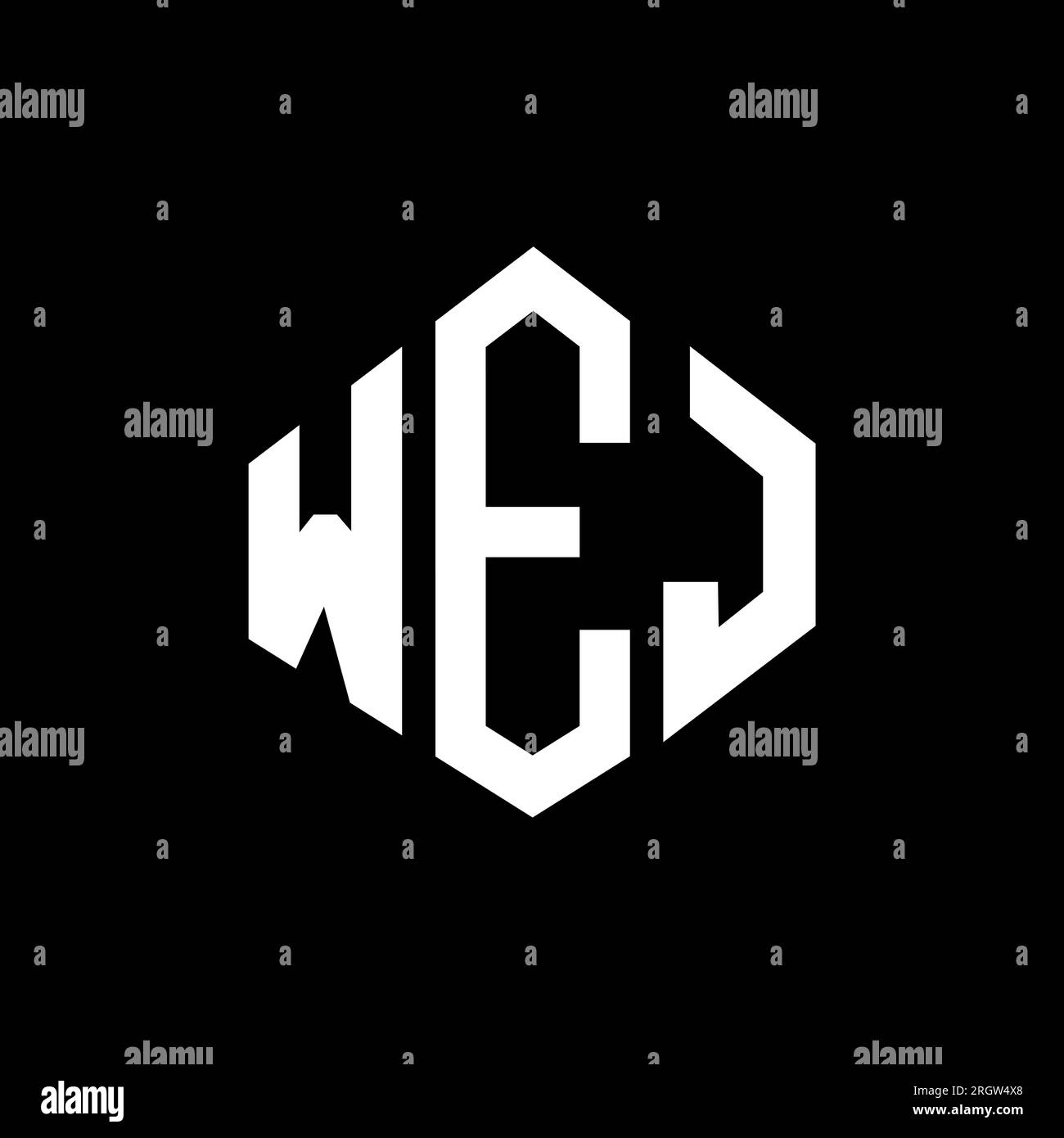 Wej logo design hi-res stock photography and images - Alamy