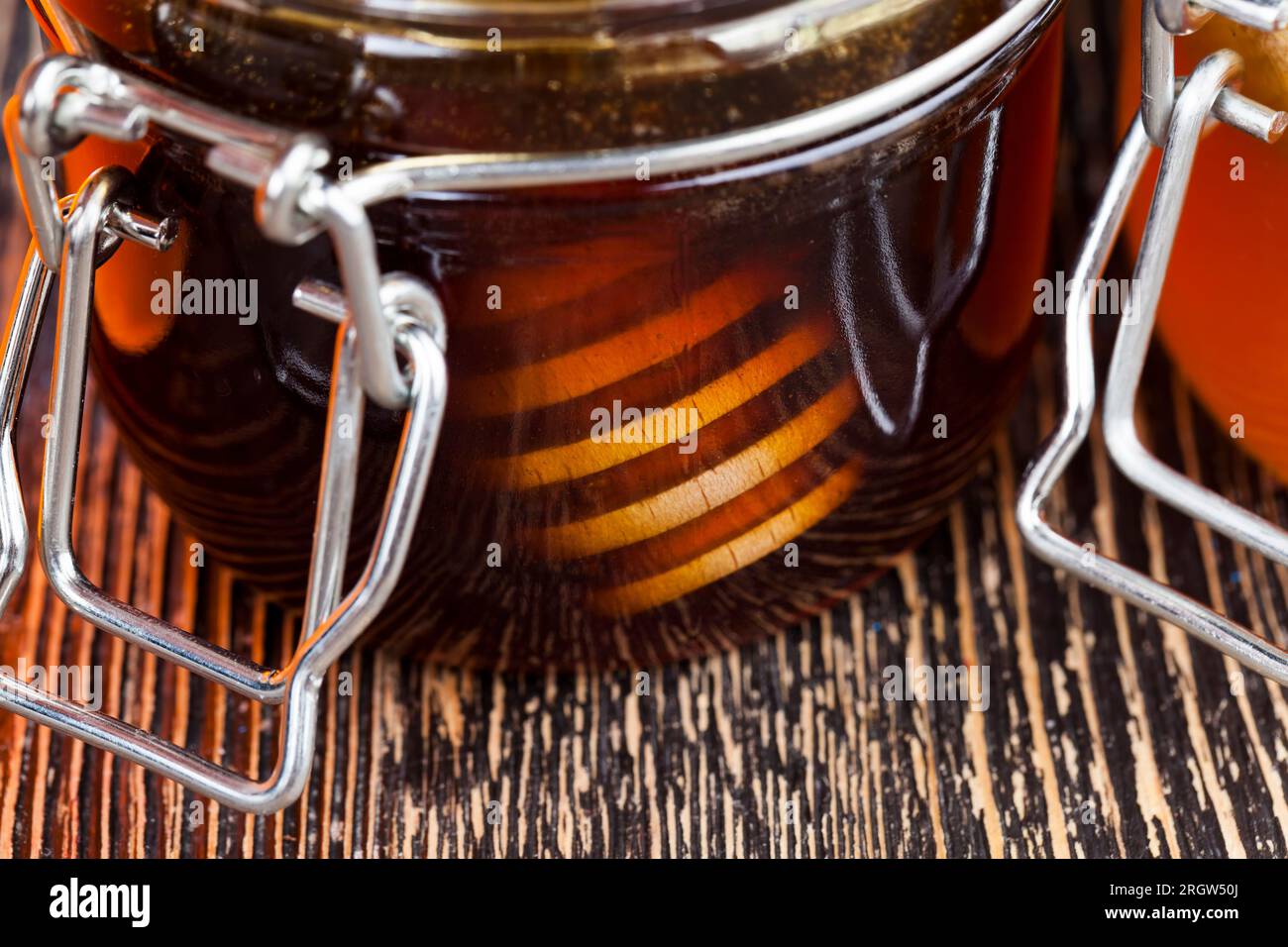 natural viscous honey, which is produced by honey bees, honey is ...