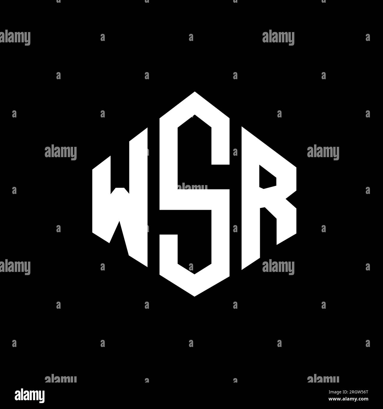 Wsr logo design hi-res stock photography and images - Alamy