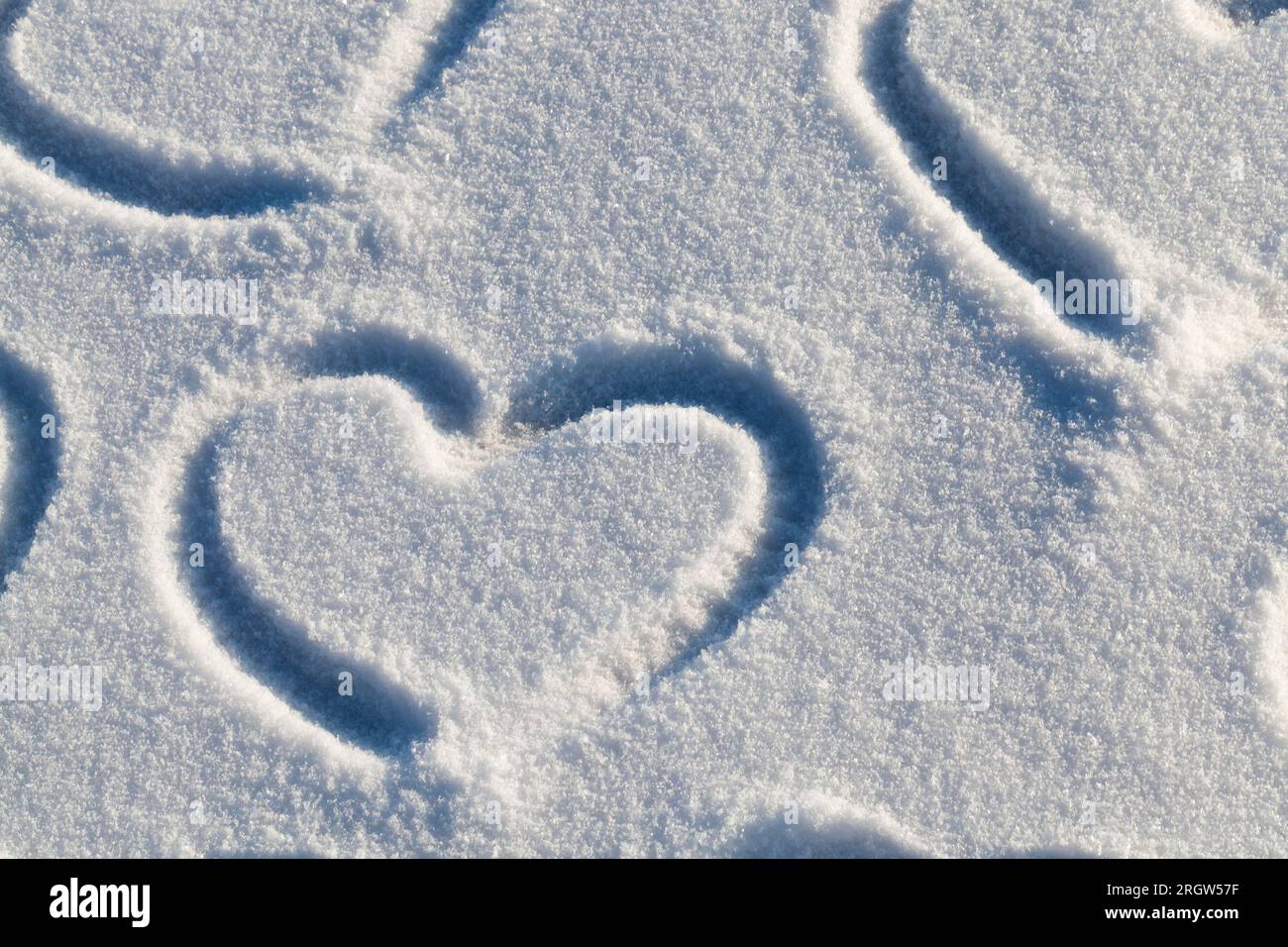 Hearts In Nature Winter