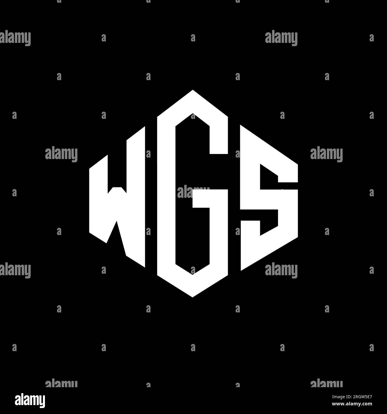 Wgs logo design hi-res stock photography and images - Alamy