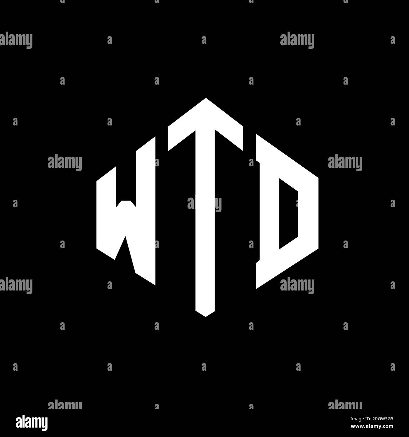 Wtd letter Stock Vector Images - Alamy