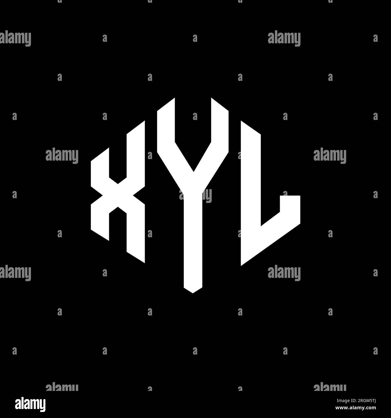 Xyl logo design hi-res stock photography and images - Alamy