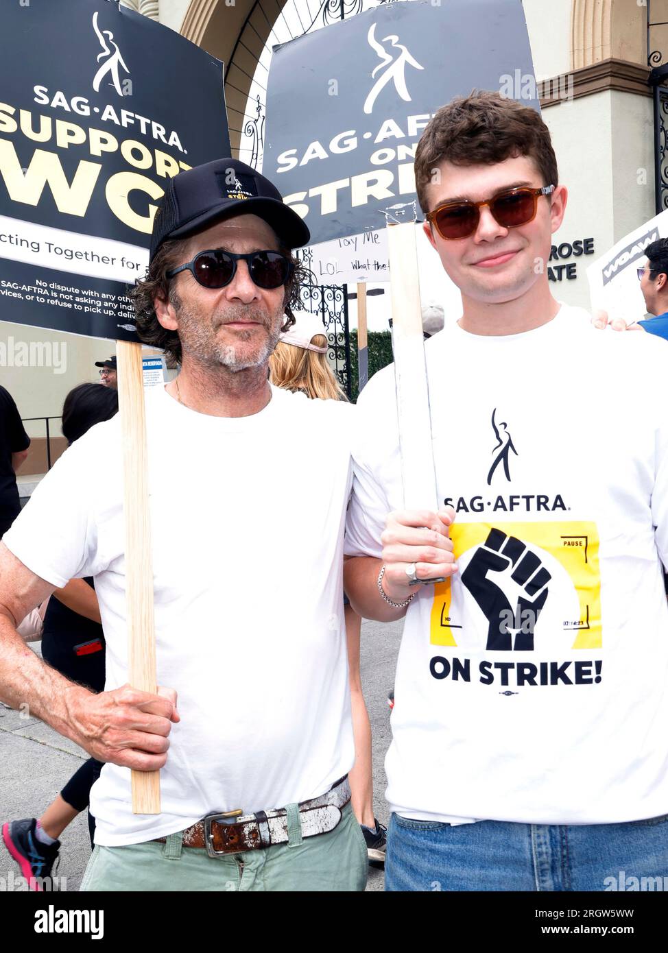 Hollywood, Ca. 11th Aug, 2023. Leland Orser, August Tripplehorn Orser ...