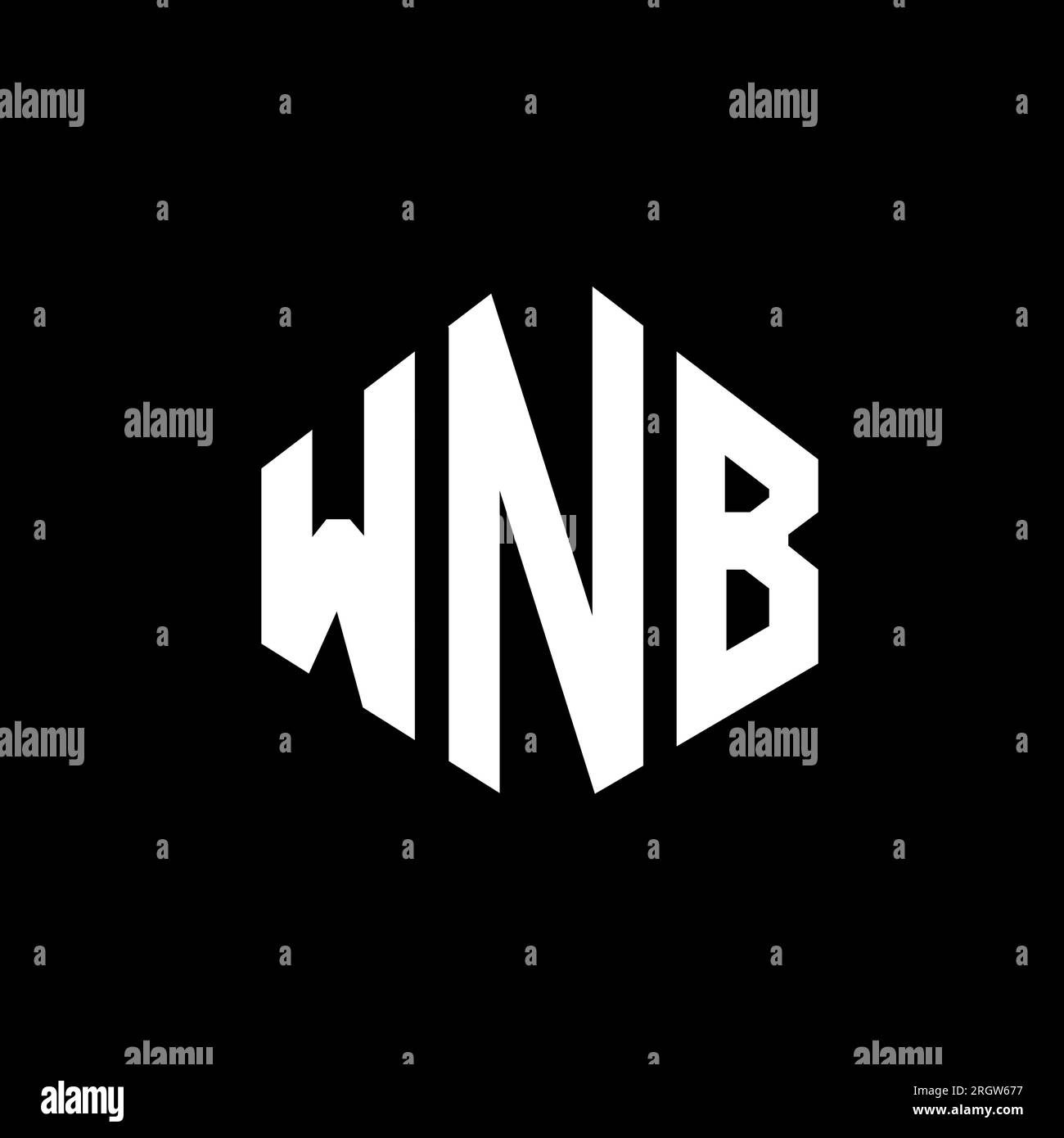 Wnb hexagon hi-res stock photography and images - Alamy