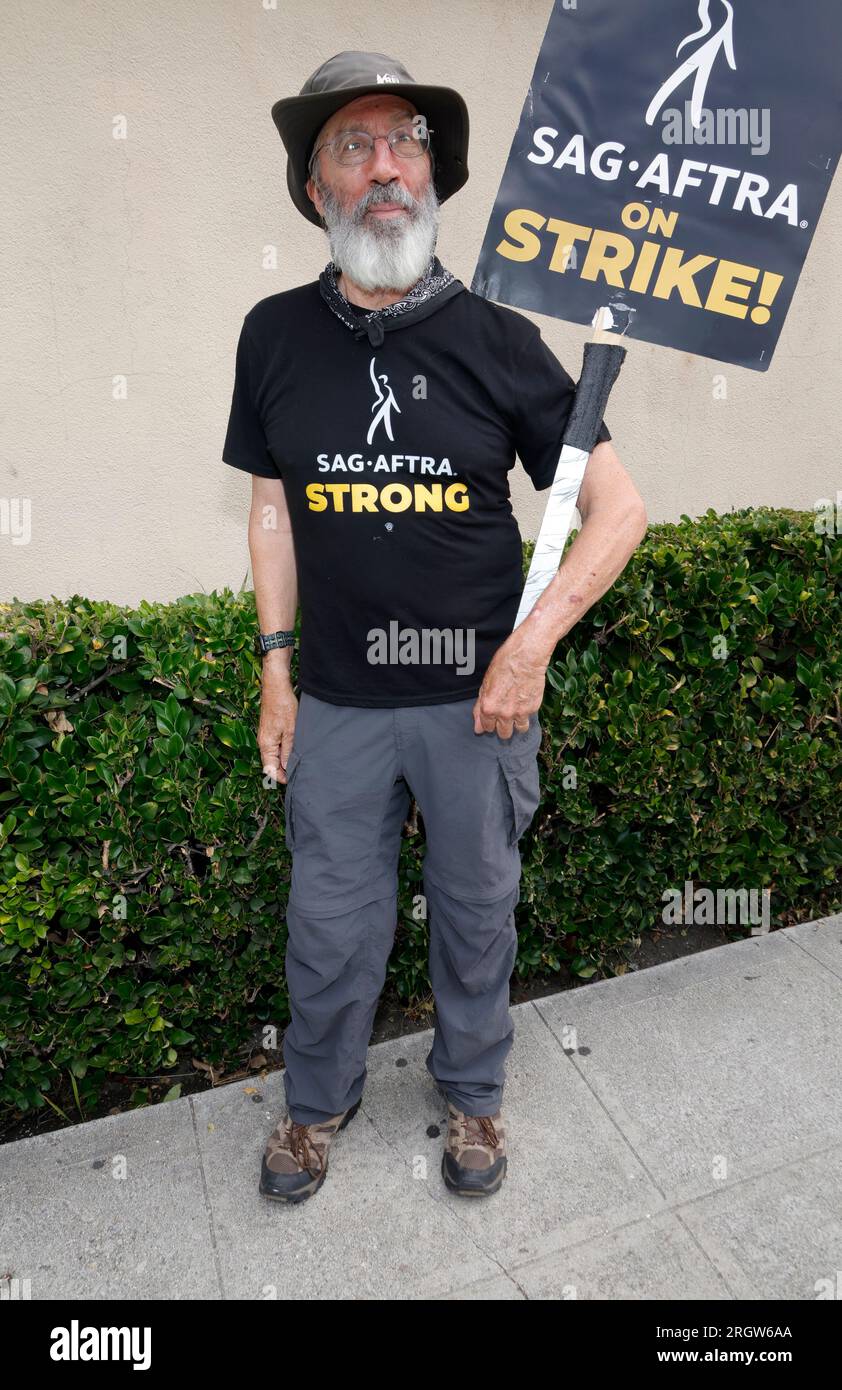 11 August 2023 Burbank, California - Frank Collison. SAG AFTRA-WGA ...
