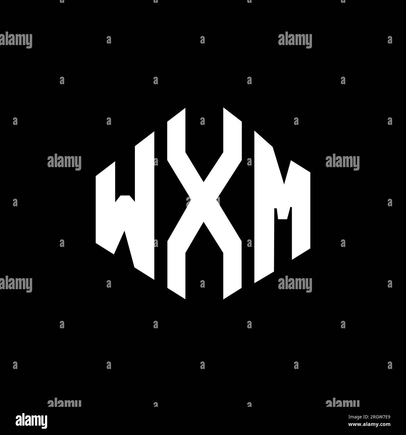 Wxm hexagon hi-res stock photography and images - Alamy